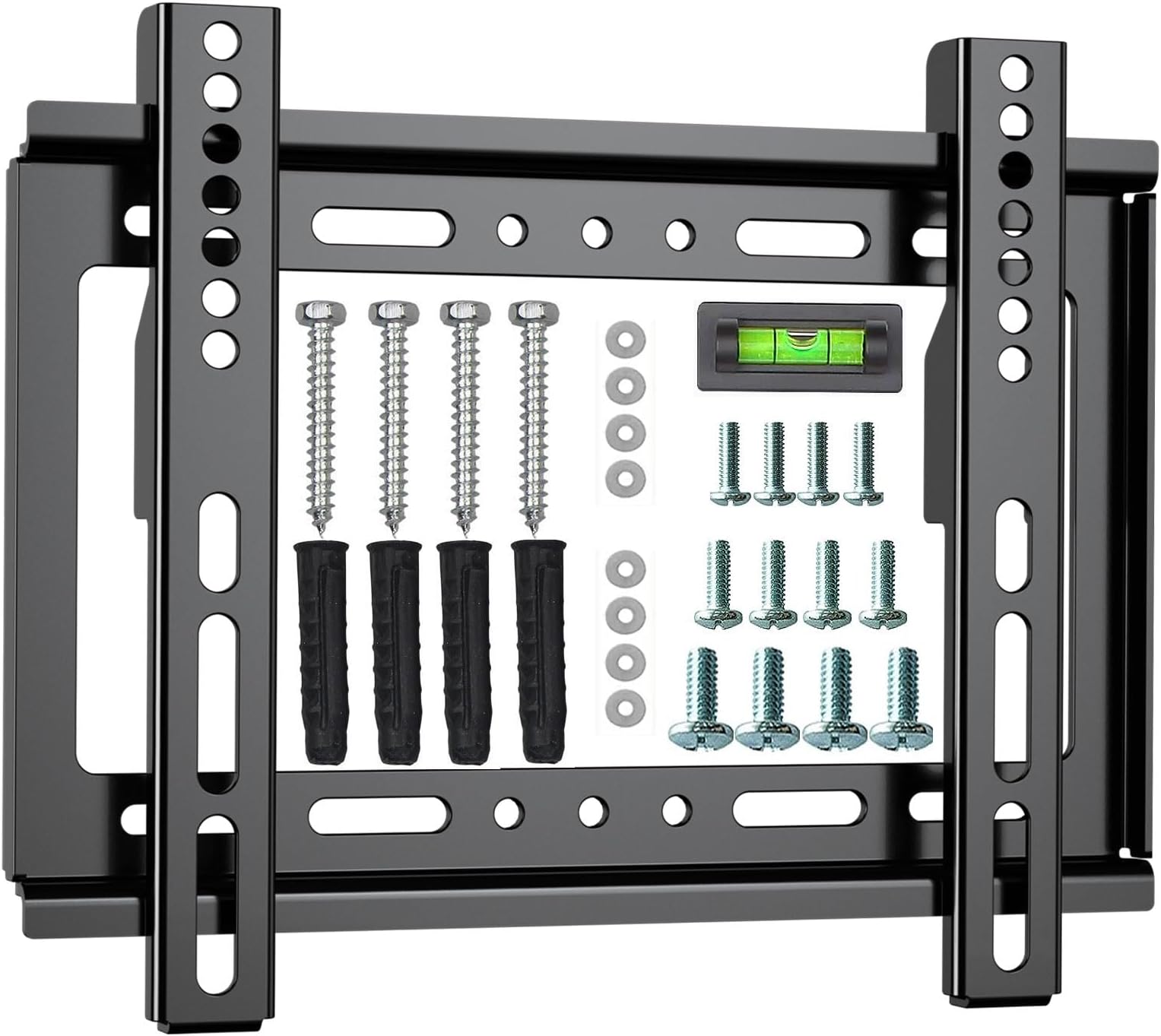 Amazon.com: GLWIXY Fixed TV Wall Mount for 14-42" Flat Screen TVs ...