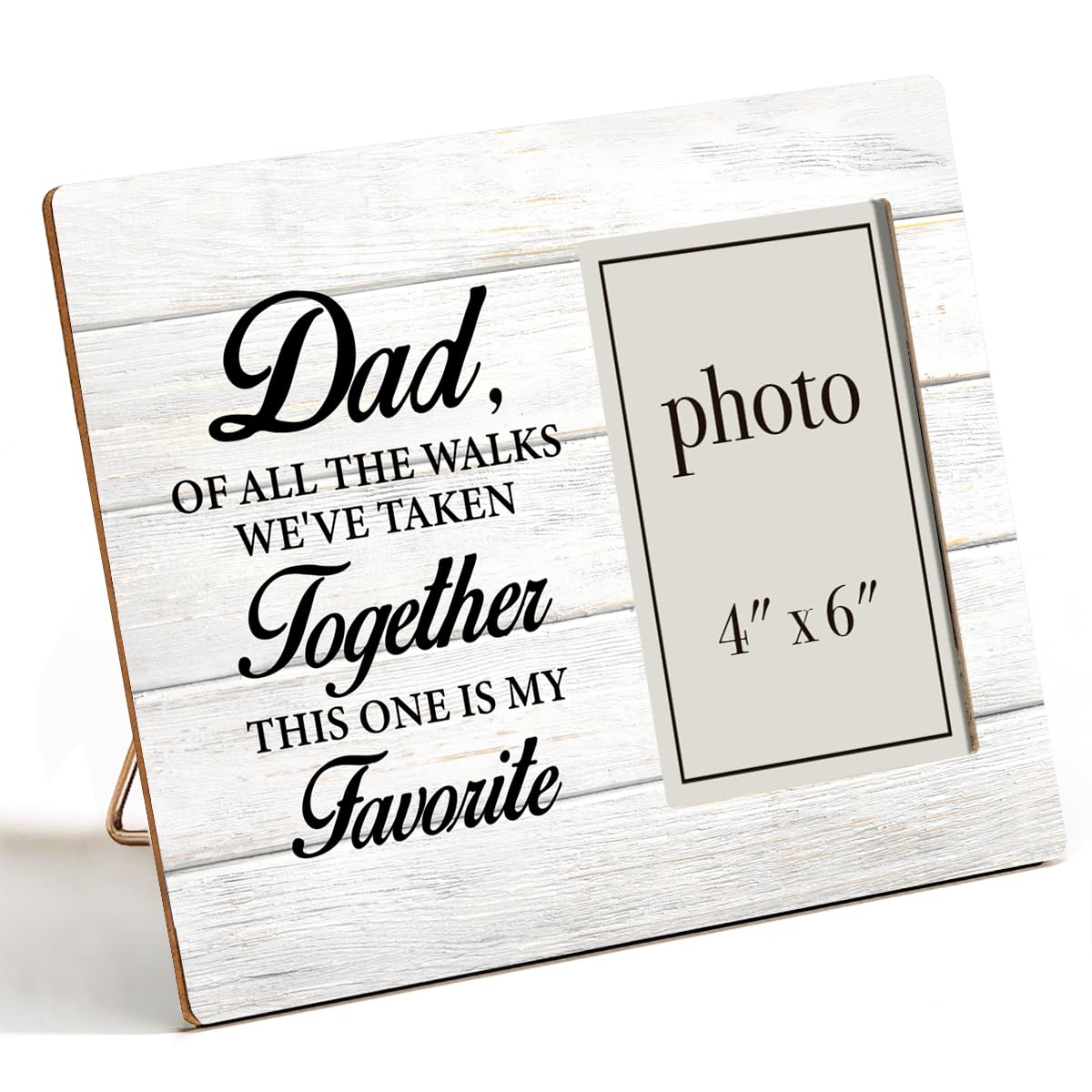 Amazon.com - Nurawo Father of the Bride Gift Wood Picture Frame Photo ...