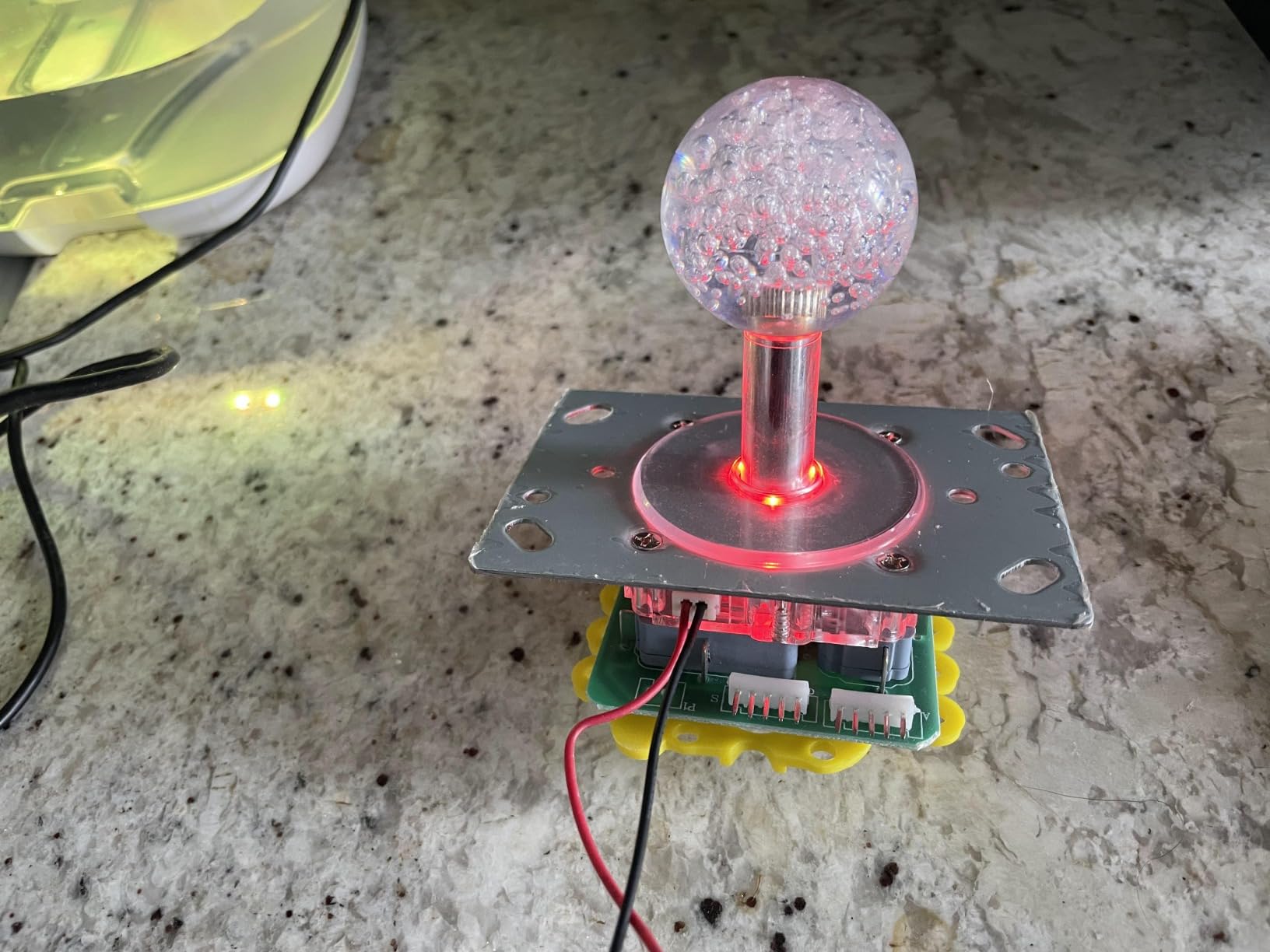 Amazon.com: Zerodis LED Colorful Illuminated Joystick, Arcade Games DIY ...