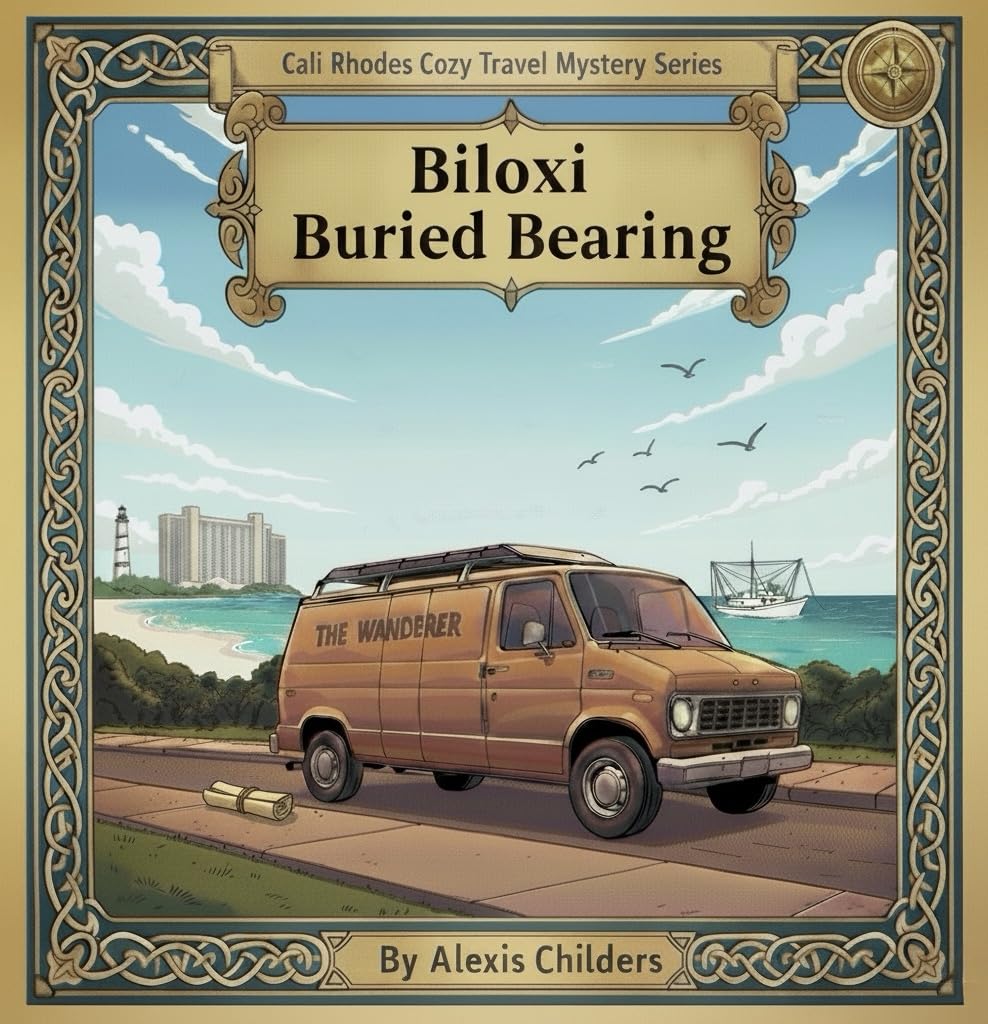 Biloxi Buried Bearing: A Cali Rhodes Cozy Travel Mystery (Cali Rhodes ...