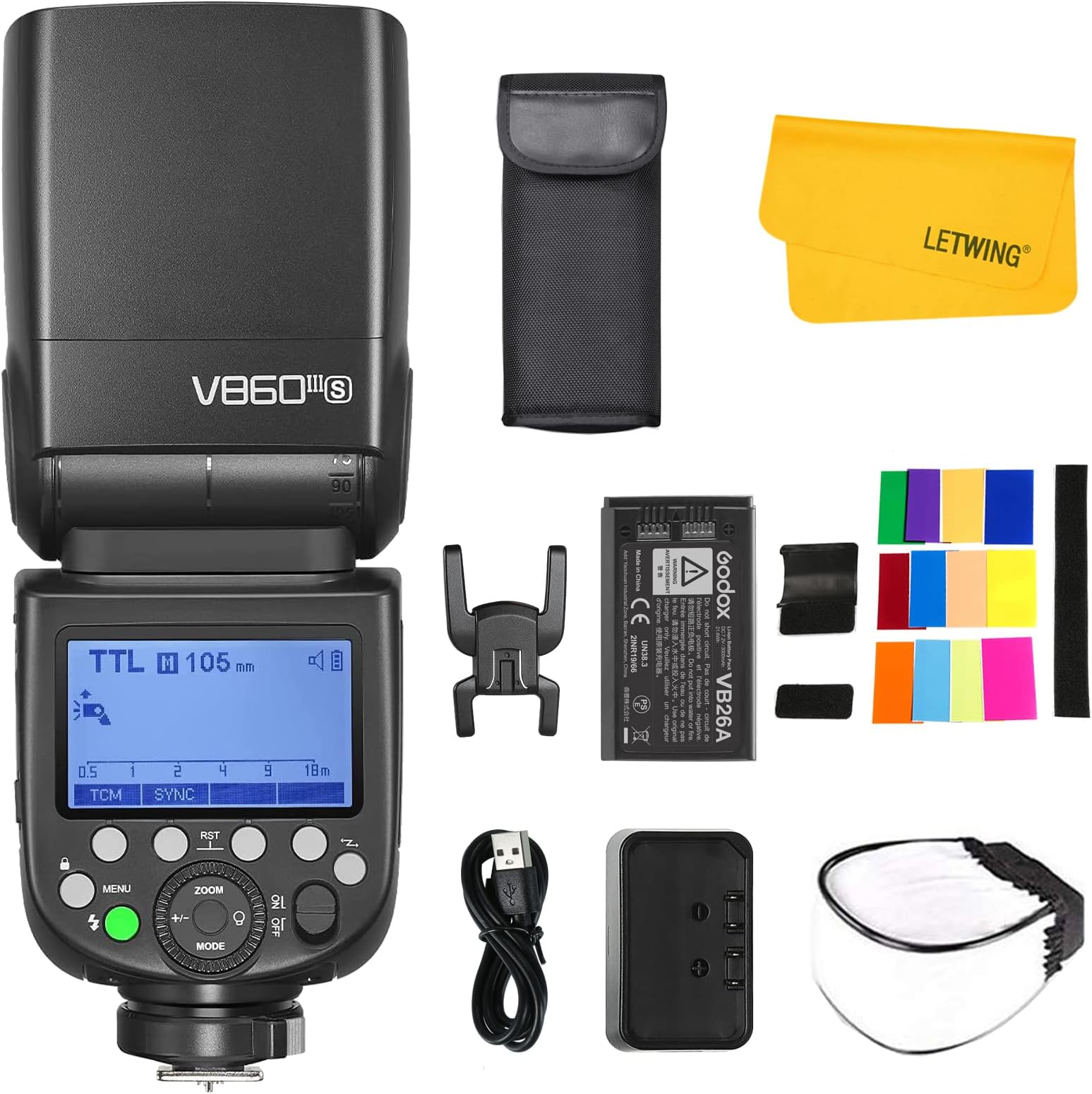 Godox TT350S Flash for Sony Camera 2.4G HSS 1/8000s TTL Wireless ...
