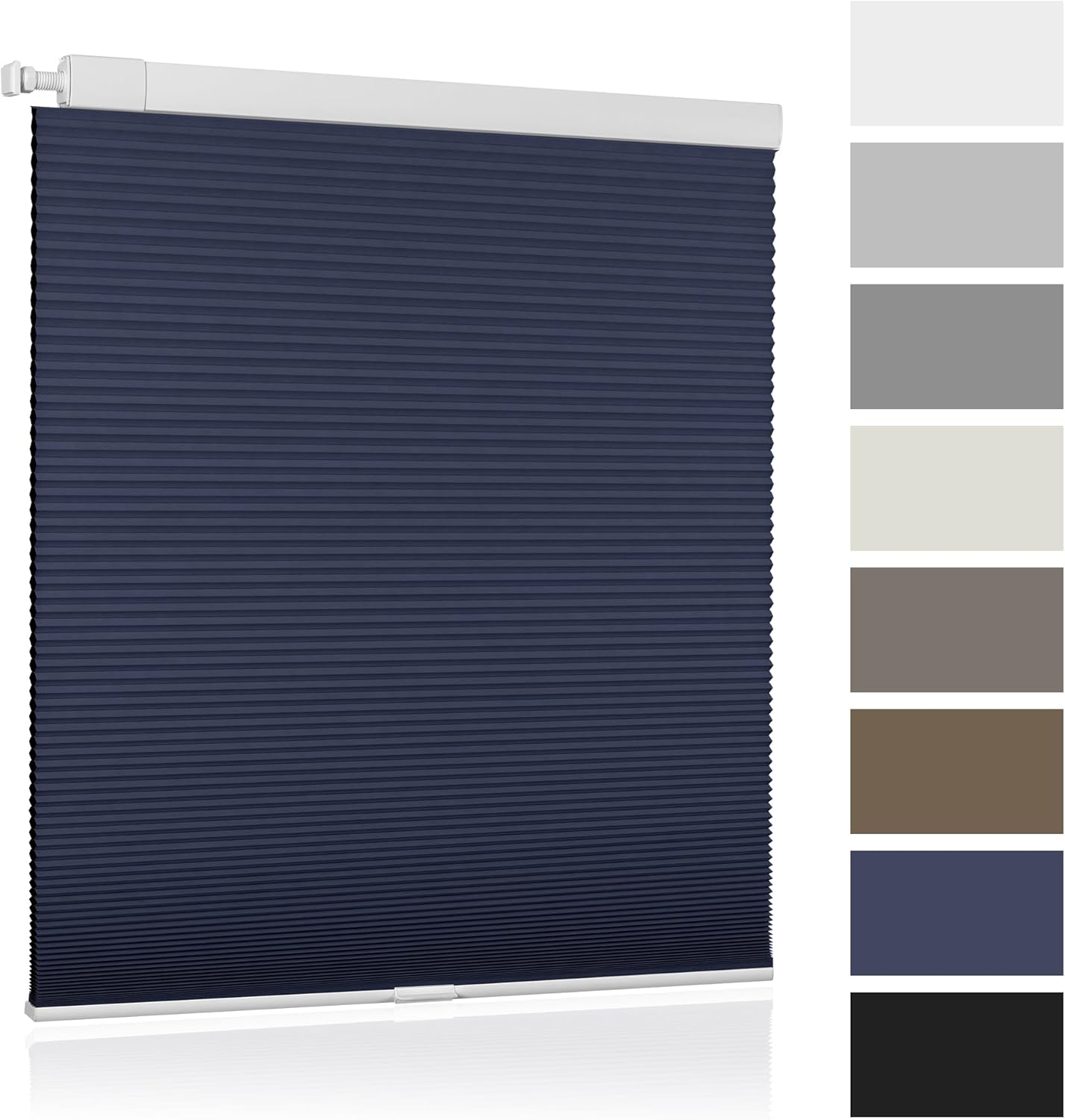 Amazon.com: Boolegon No Tools No Drill Blinds for Windows Shades,Modern ...