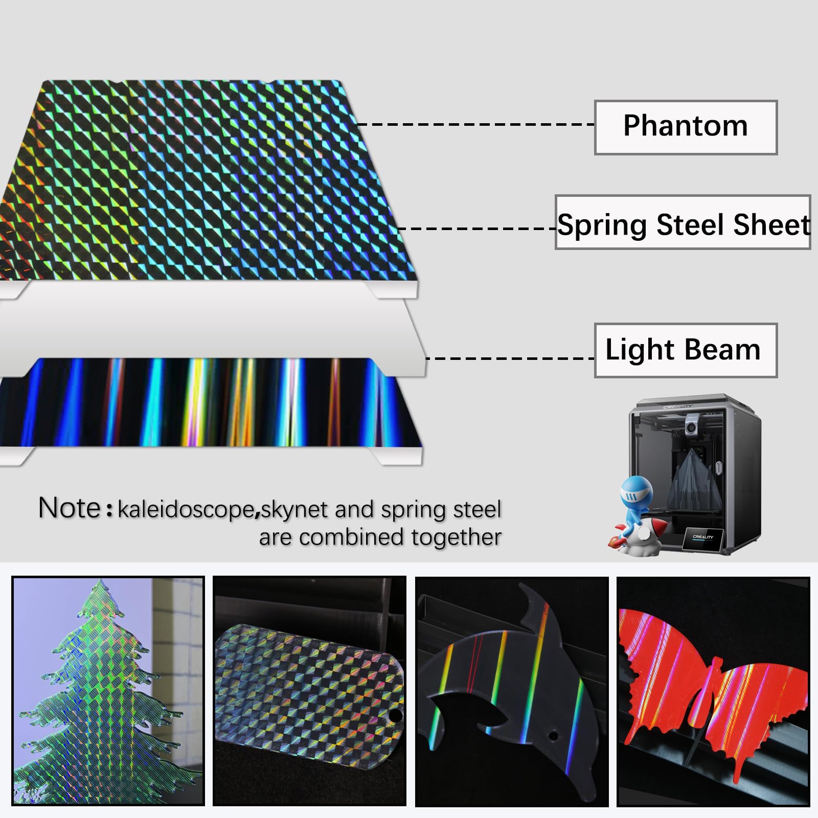 Snapklik.com : Wefuit K1 K1C H1H Build Plate 235x235mm 3D Printer Bed ...