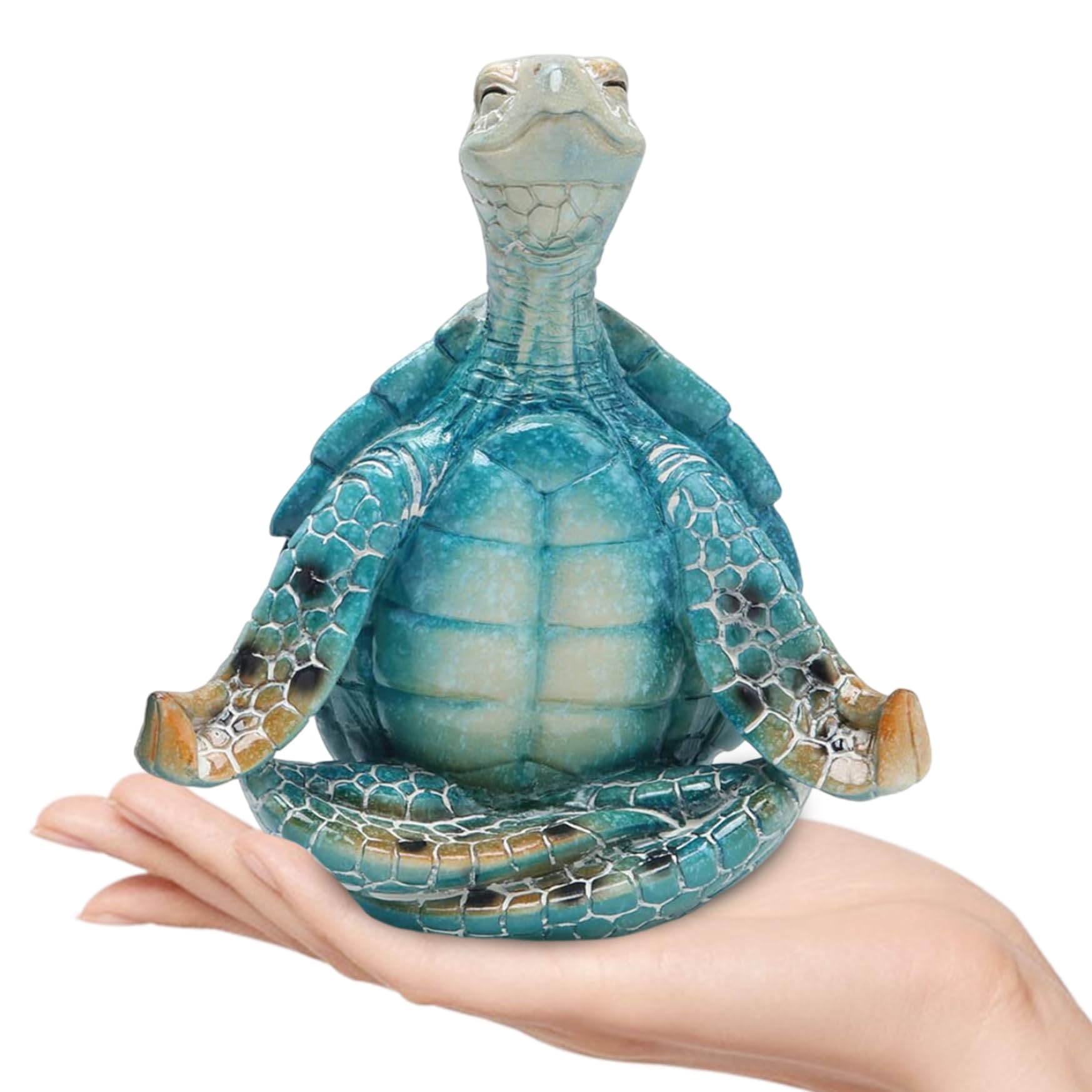 Blogiiup Coastal Bathroom Decor,Sea Turtle Meditation Yoga Decor, Sea ...