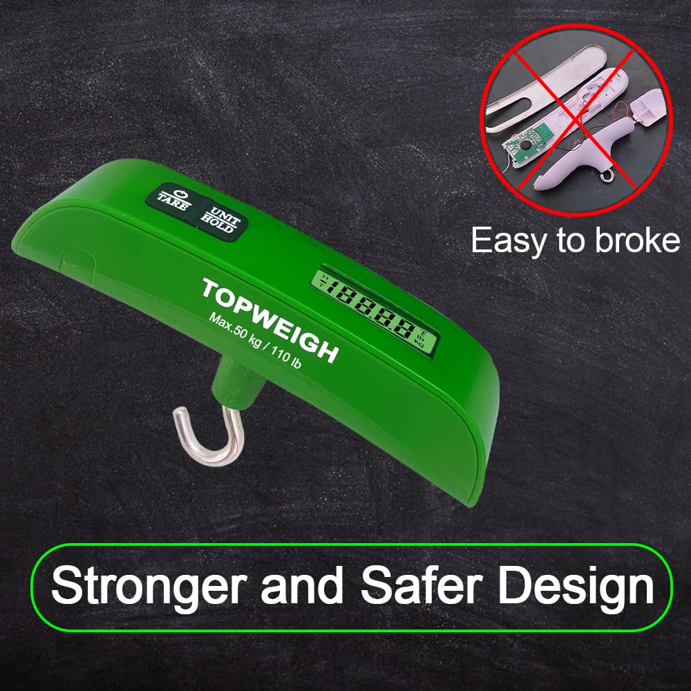 Snapklik.com : TOPWEIGH Bow Scale For Draw Weight, Poundage Scale