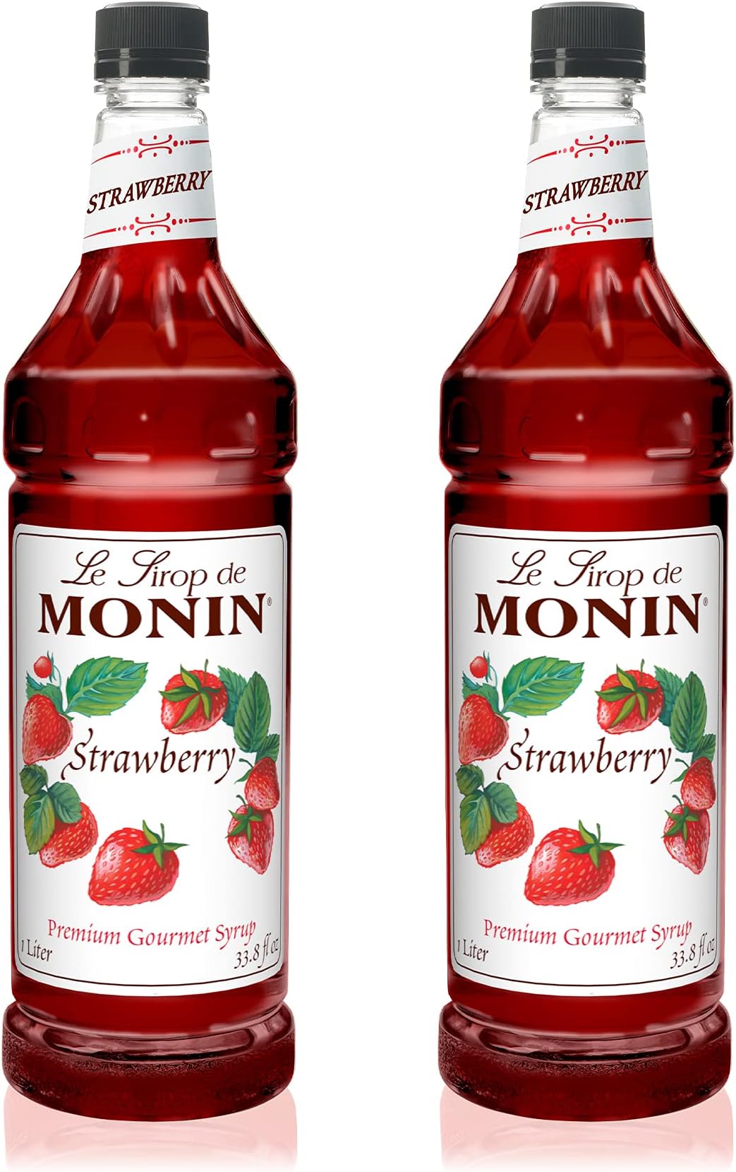 Amazon.com: Monin - Strawberry Syrup, Mild and Sweet, Great for ...