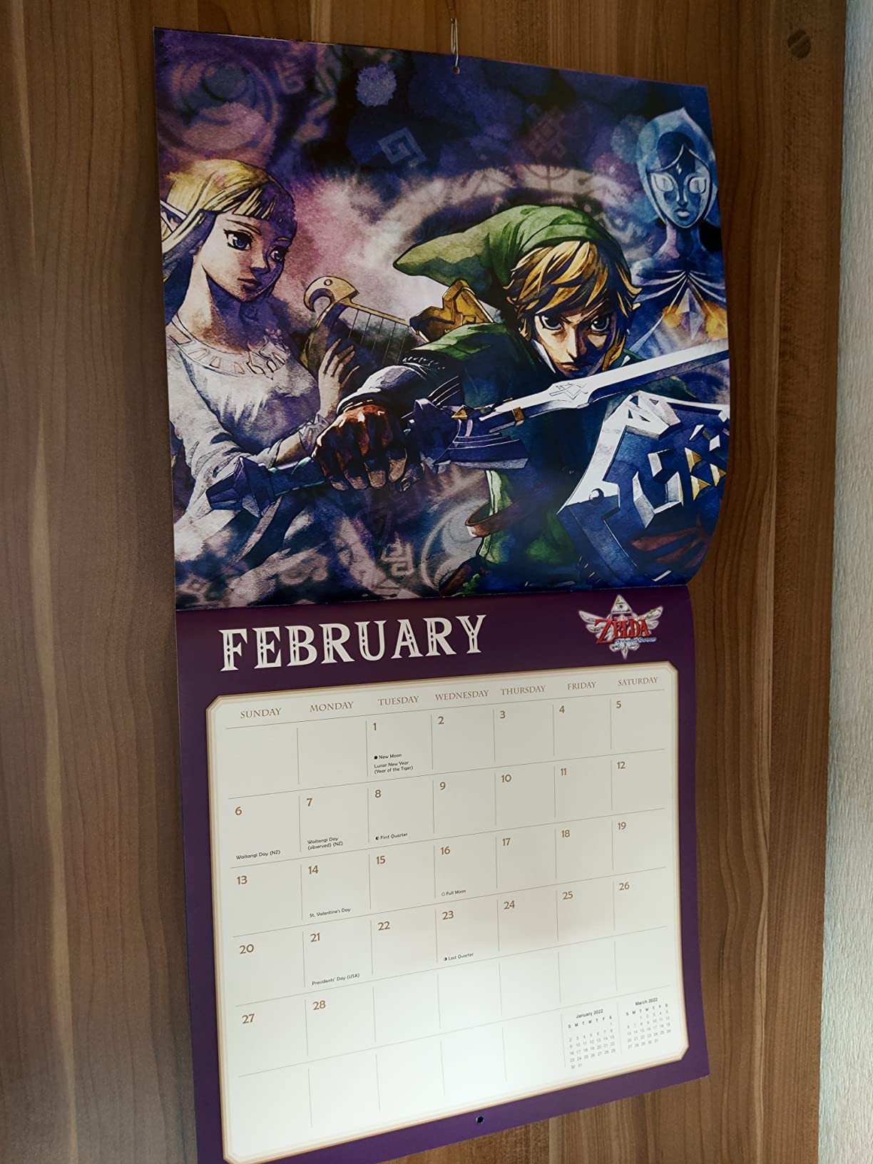 The Legend of Zelda 2022 Wall Calendar : Nintendo: Amazon.de: Bücher