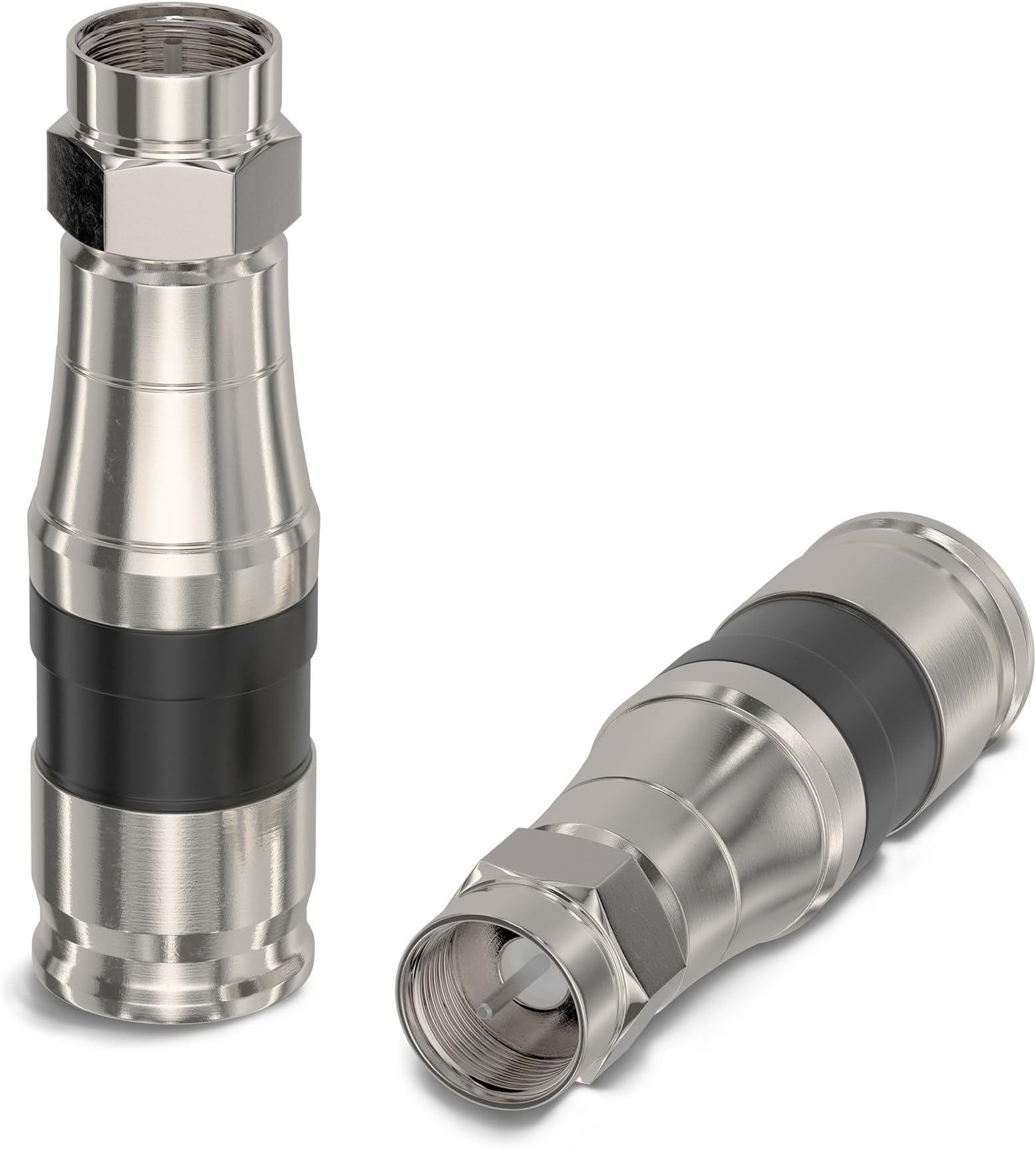 Amazon.com: THE CIMPLE CO Coaxial Cable Compression Fitting - 4 Pack ...