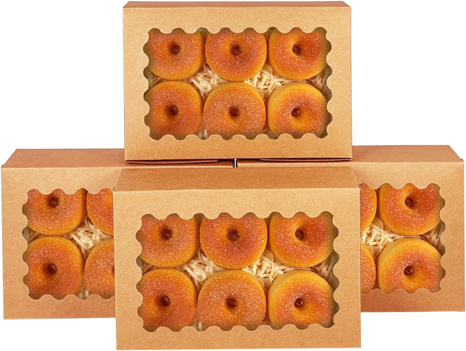 Amazon.com: CYEAH 40 Oz Take Out Food Containers Set of 50, Kraft Paper ...