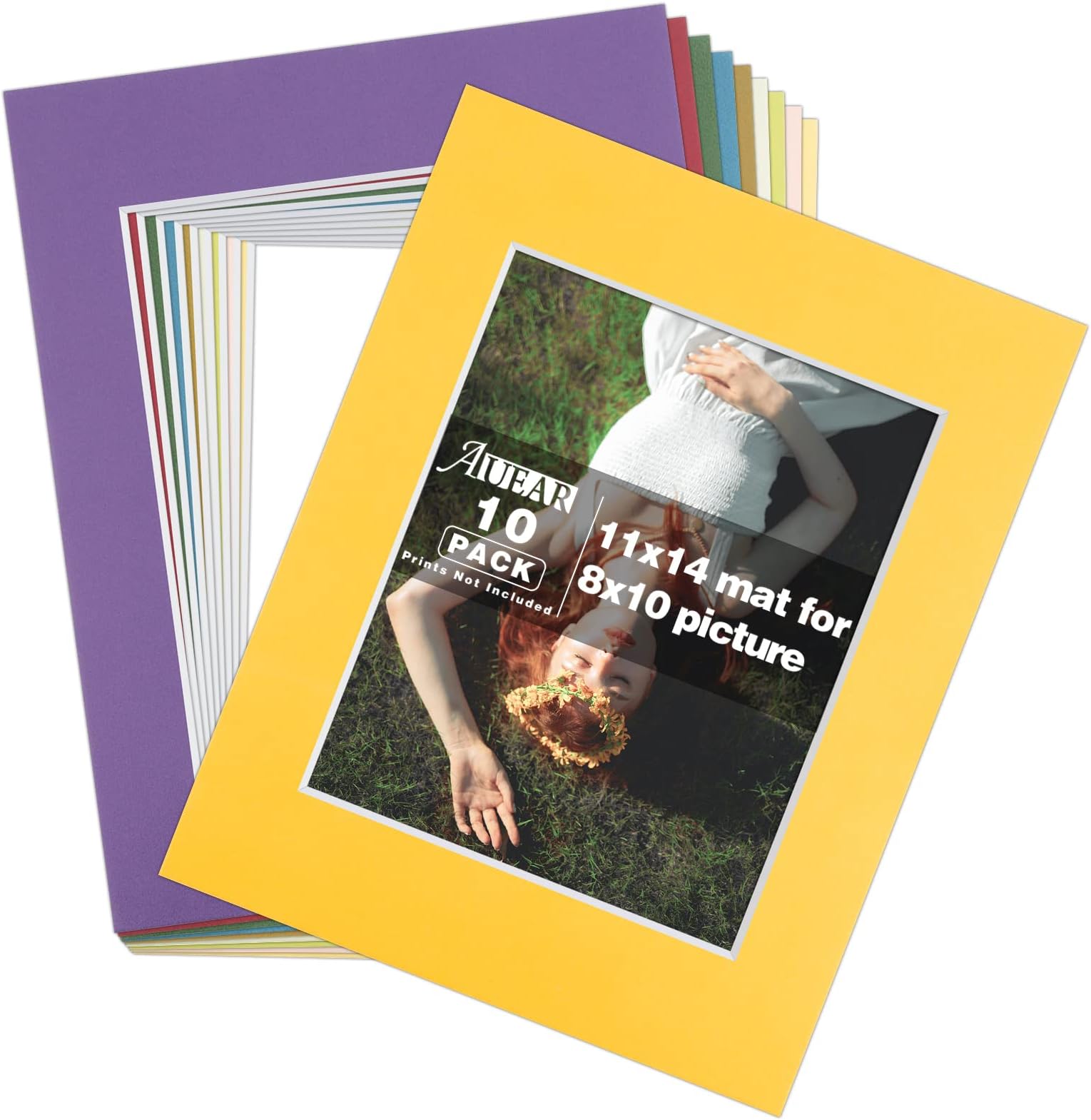 Amazon.com: topseller100, Pack of 20 MIXED COLORS 16x20 Picture Mats ...