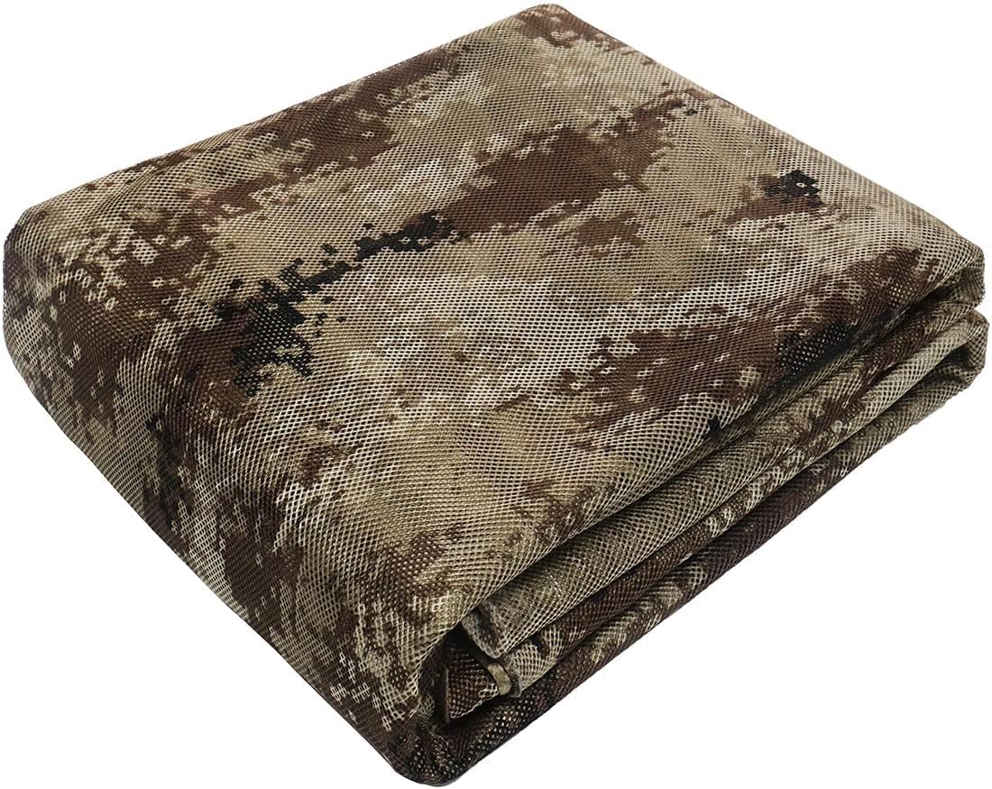 Amazon.com : WINWAY 300D Camo Burlap Camouflage Netting Quiet Mesh Net ...