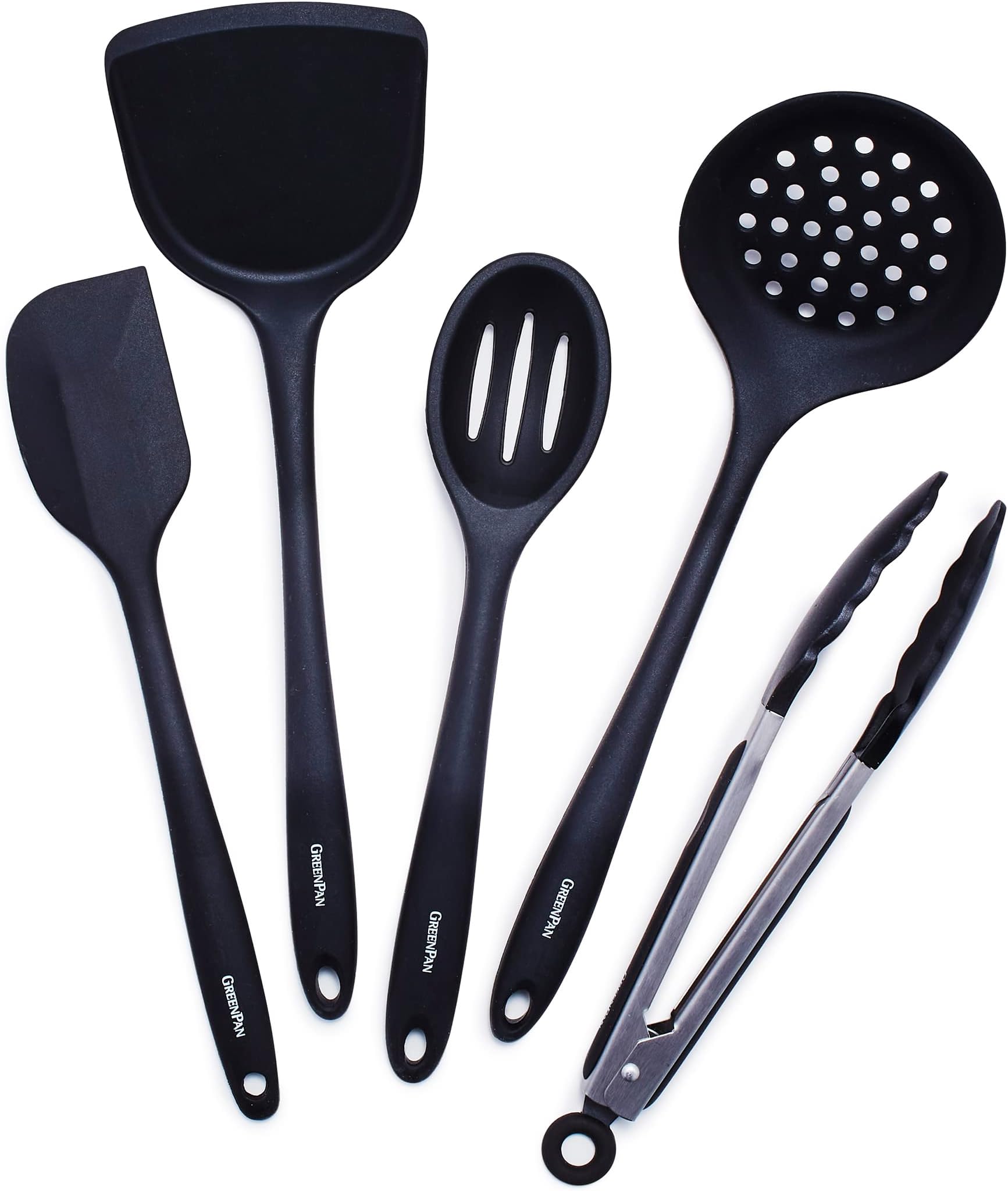 Amazon.com: Calphalon 5-Piece Nylon Kitchen Cooking Utensil Set : Home ...