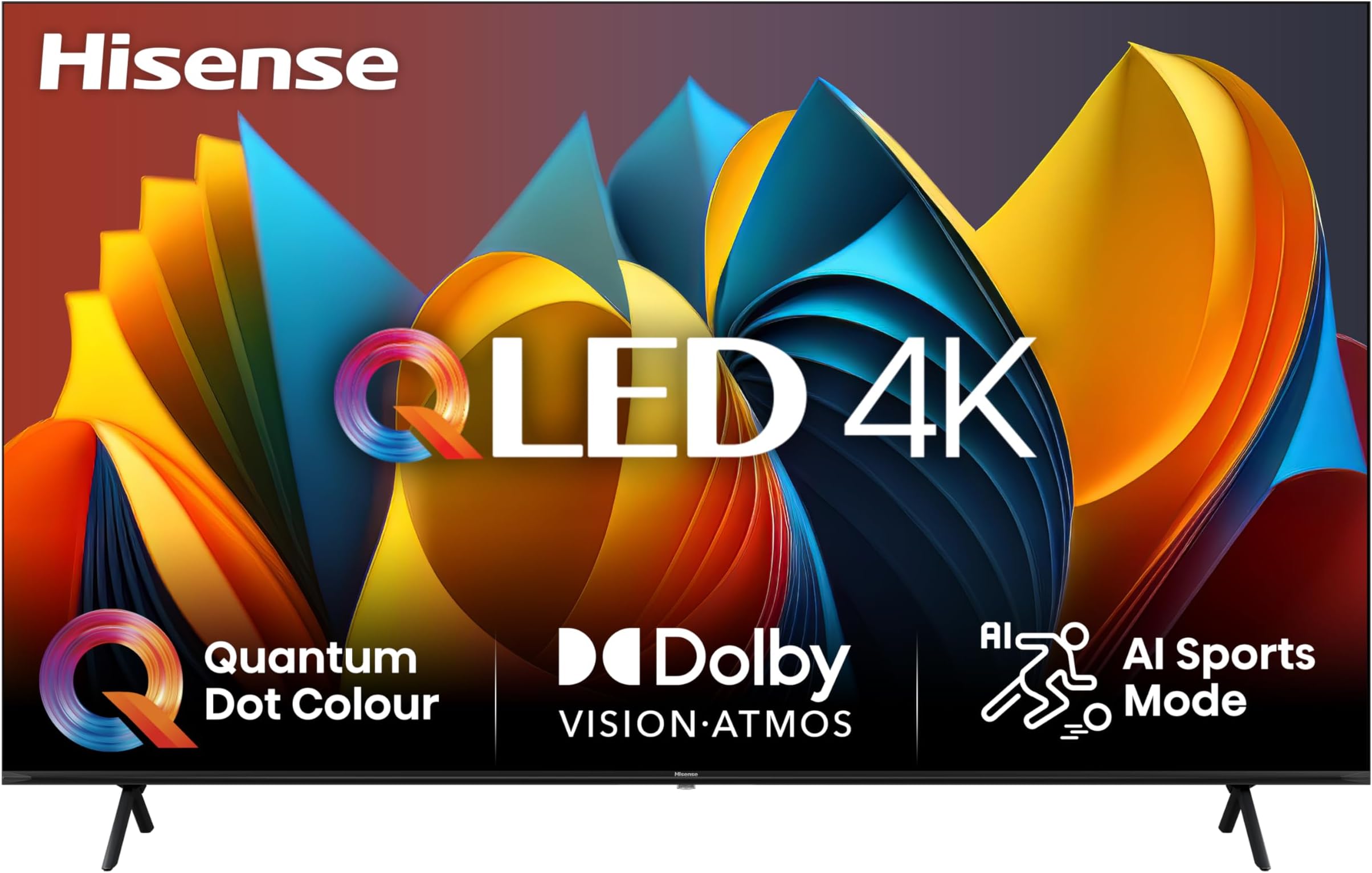 Hisense TV 85 pollici QLED 4K 85E77NQ, Smart TV VIDAA U7, Dolby Vision ...