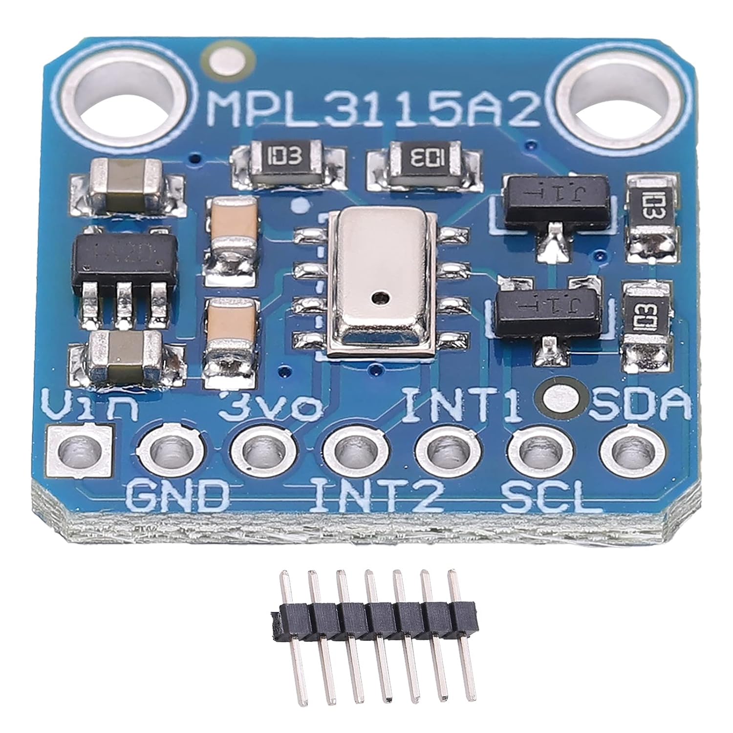 Pressure Sensor Module, MPL3115A2 3.3V Sensor Module I2C Digital ...