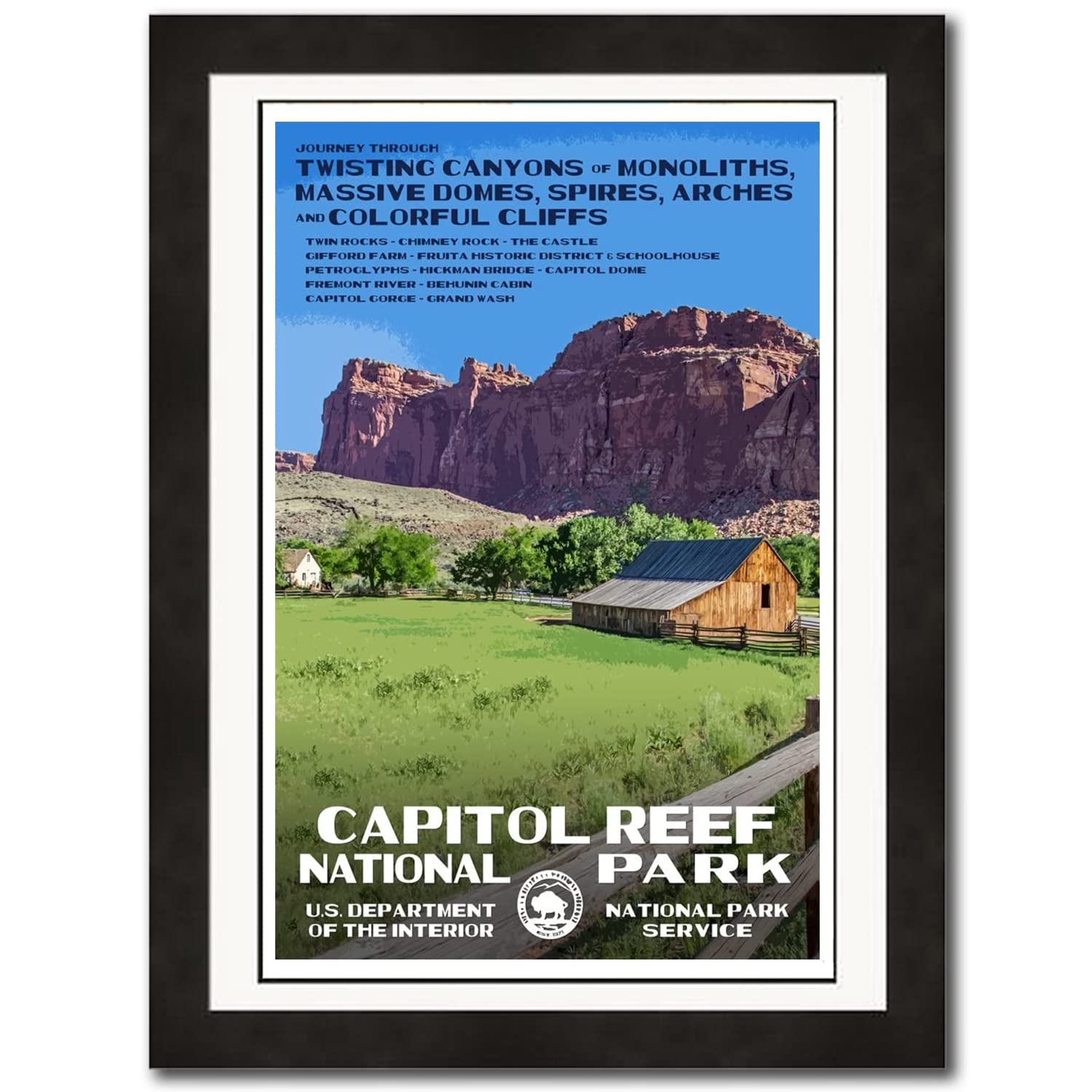 Capitol Reef Monoliths