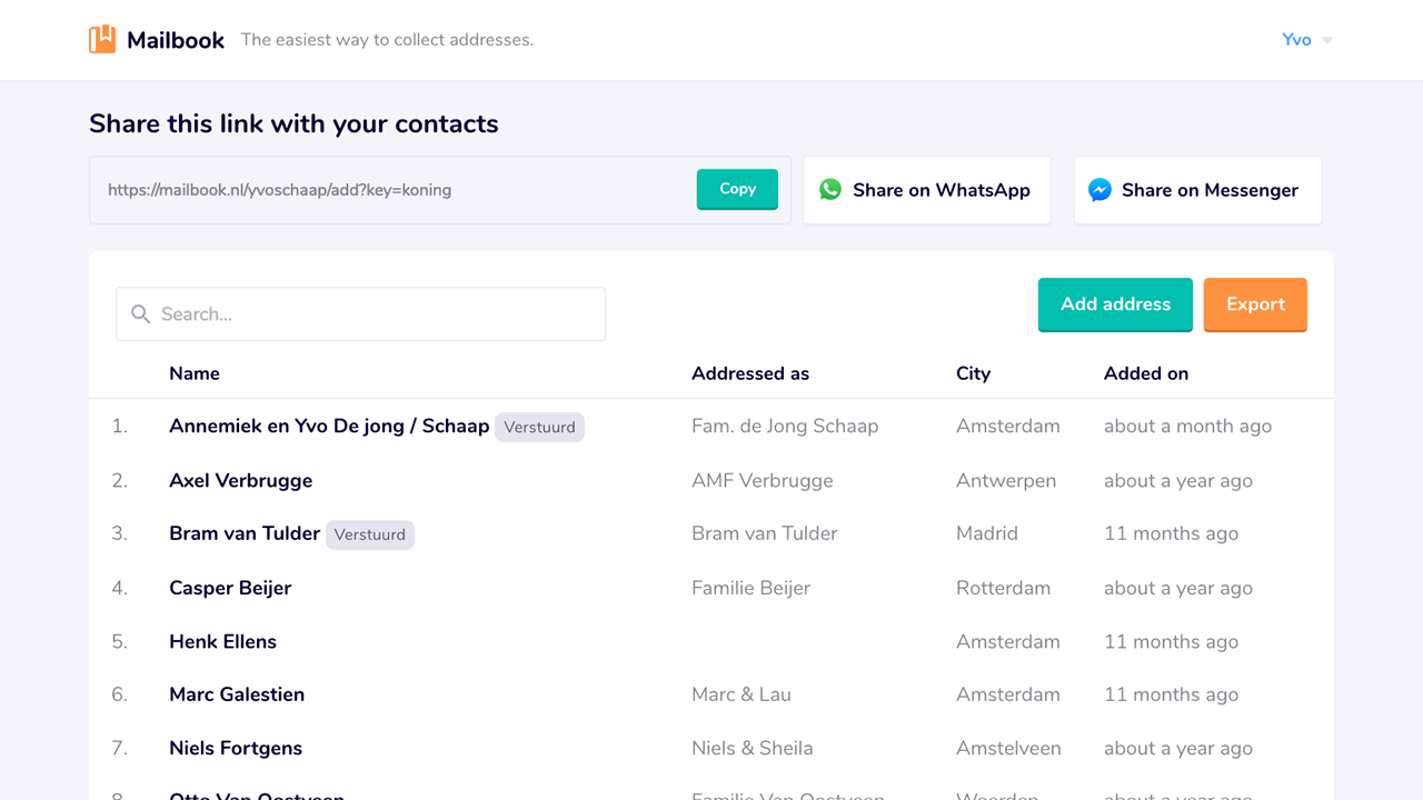 Mailbook - Address book - App on Amazon Appstore