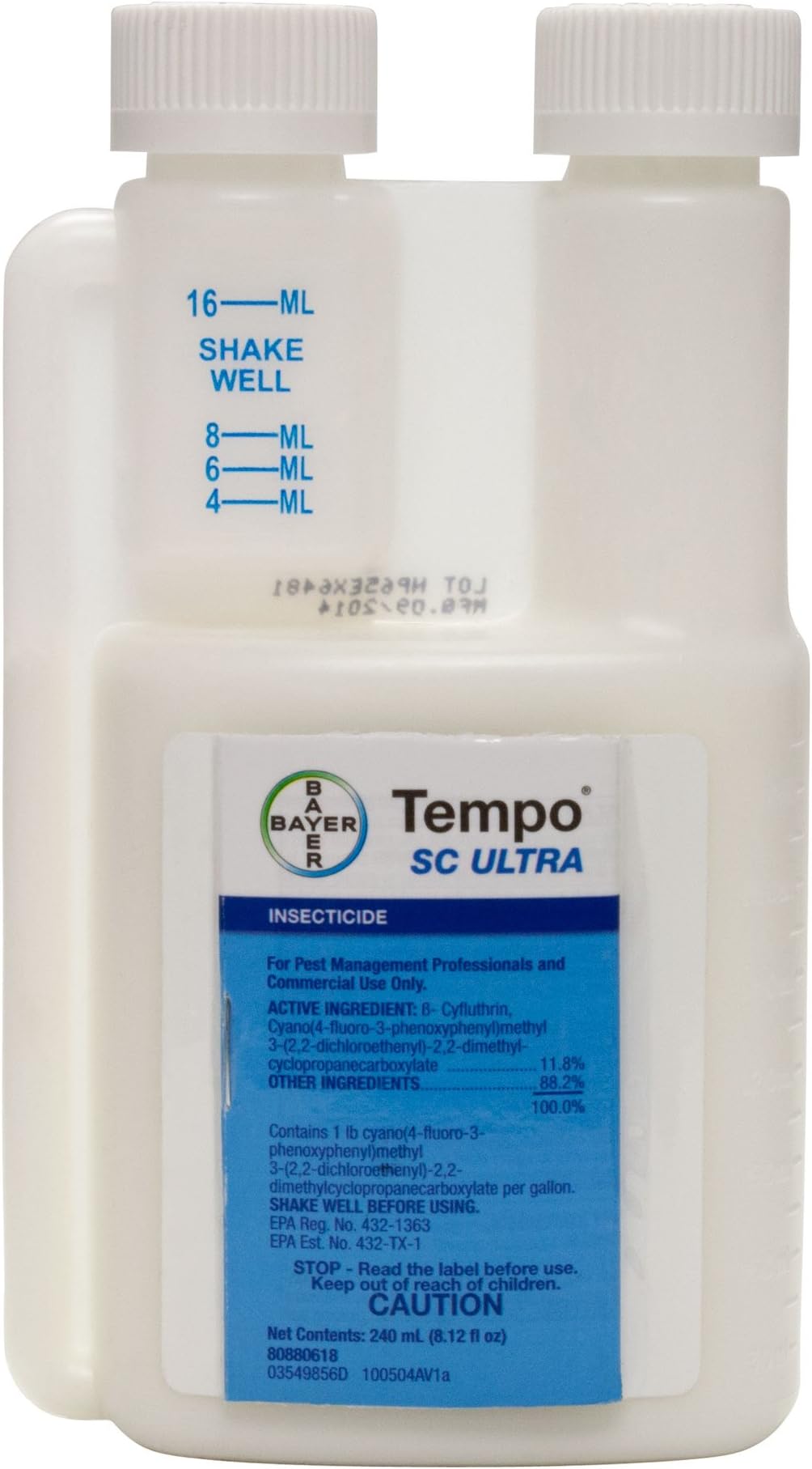 Amazon.com: Tempo WP Ultra Pest Control Insecticide - 14.8 oz (420 gram ...