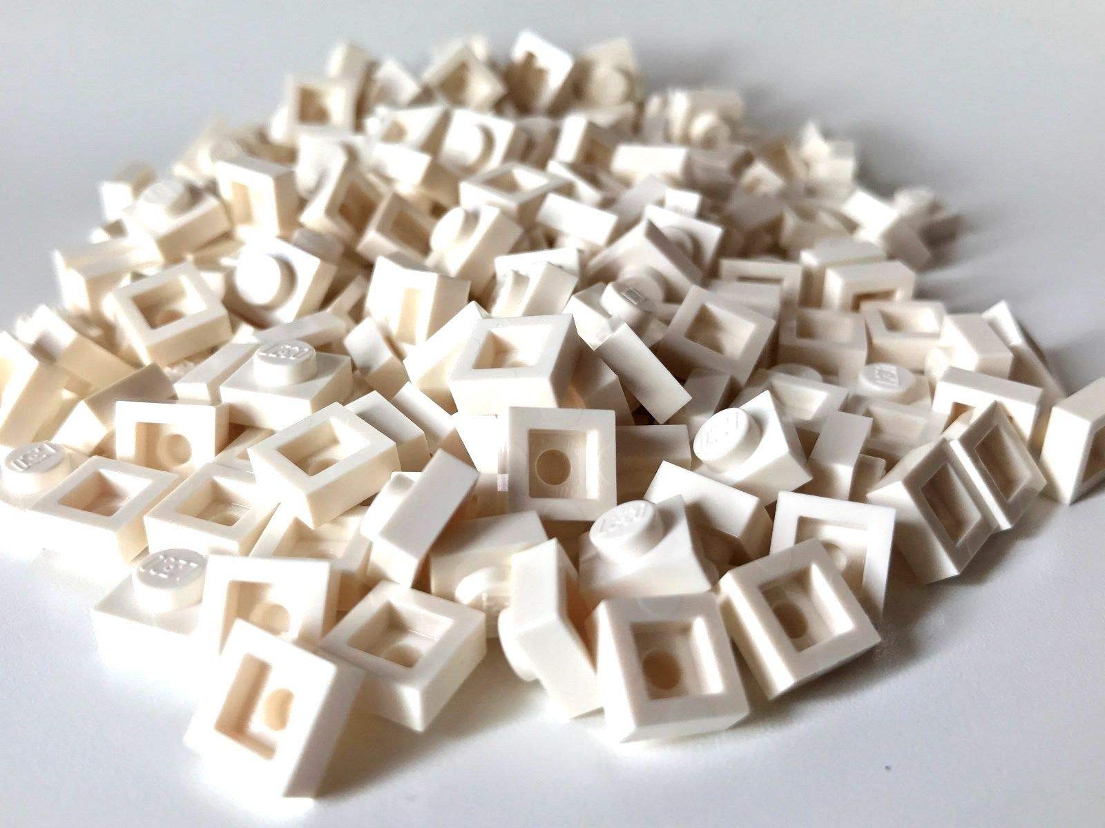Amazon.com: LEGO ® 200 Plates 1 x 1 / 200 x Plate 1 x 1 / White : Toys ...
