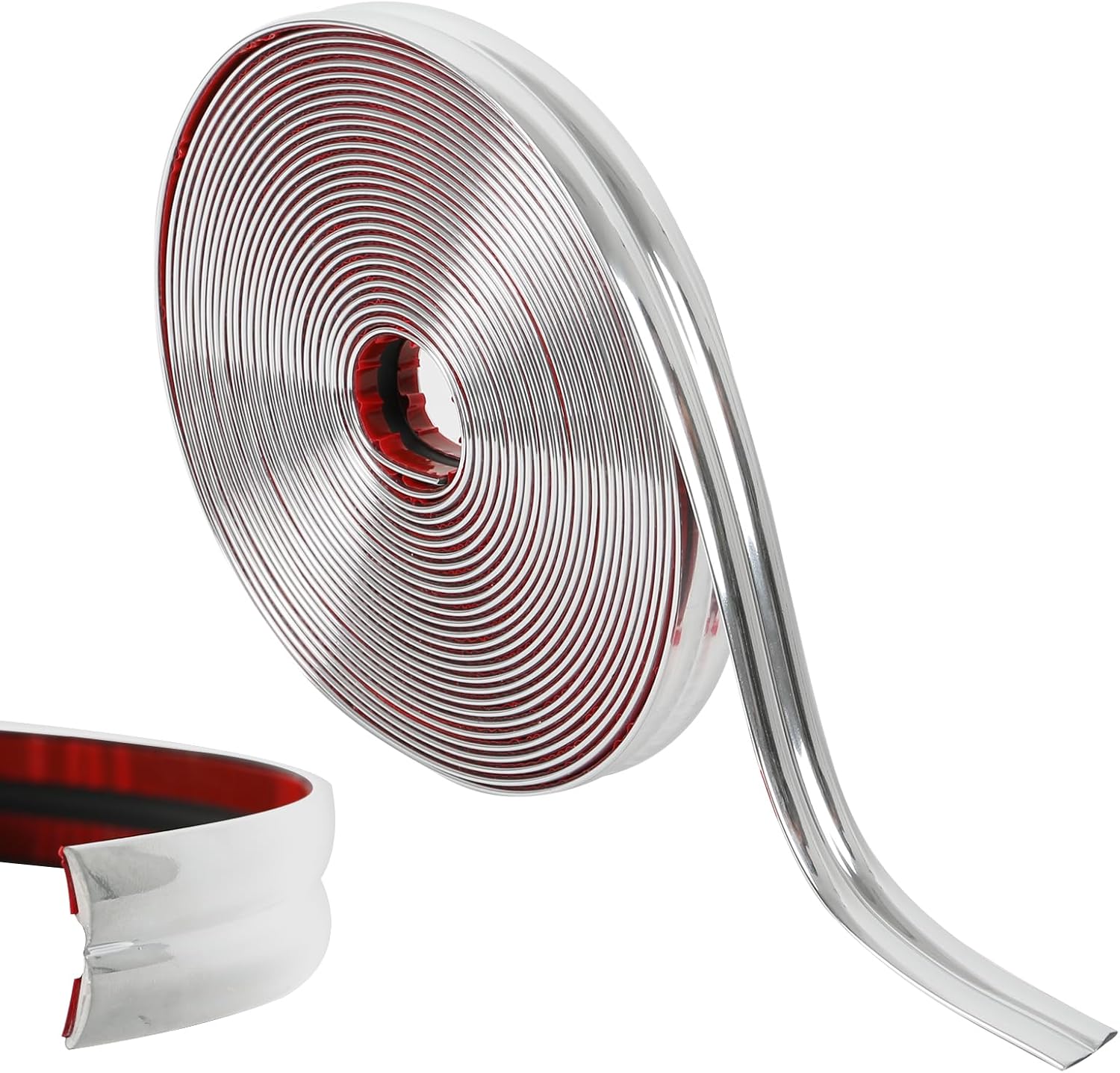 10M Flexible Molding Trim Self Adhesive,Peel and Stick Metallic Mirror ...