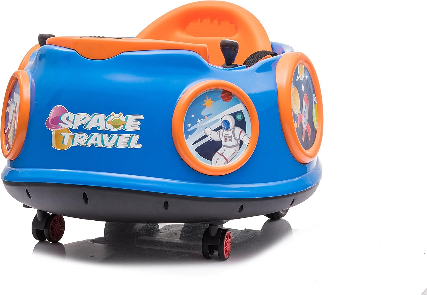 Ricco 360-Degree Rotation Spin Battery Powered Kids Electric Ride On ...