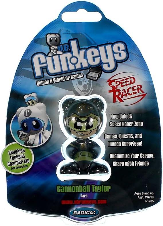 Amazon.com: U.B. Funkeys Speed Racer Cannonball Taylor : Toys & Games