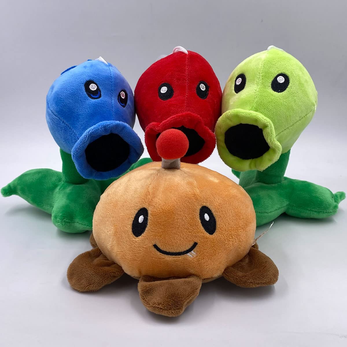 Buy TavasHome s vs Zombies Plush Toys , 4 Pack , Peashooter + Snow Pea ...