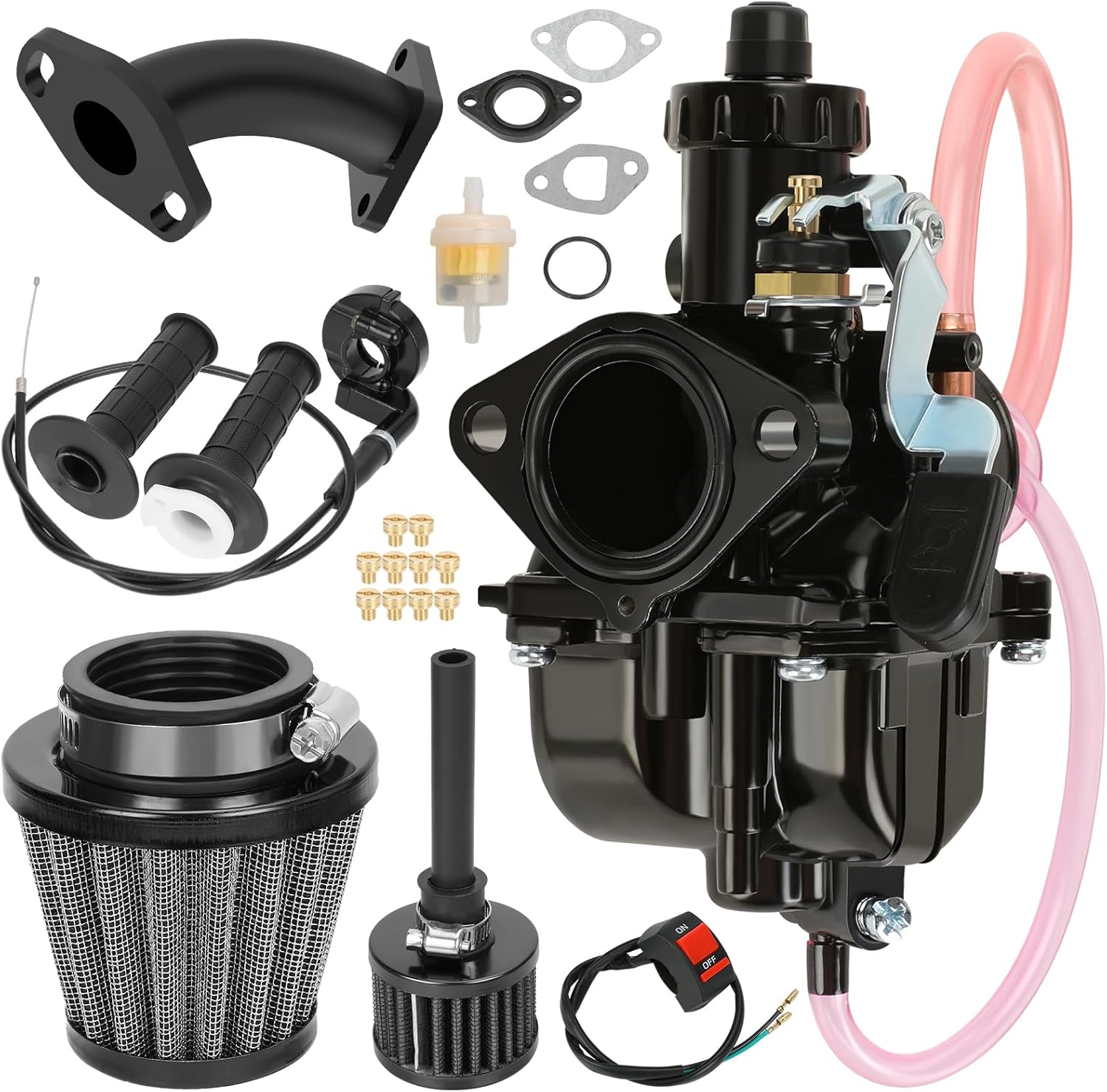 Amazon.com: CILOYU VM22 Carburetor Kit Compatible with Predator 212cc ...