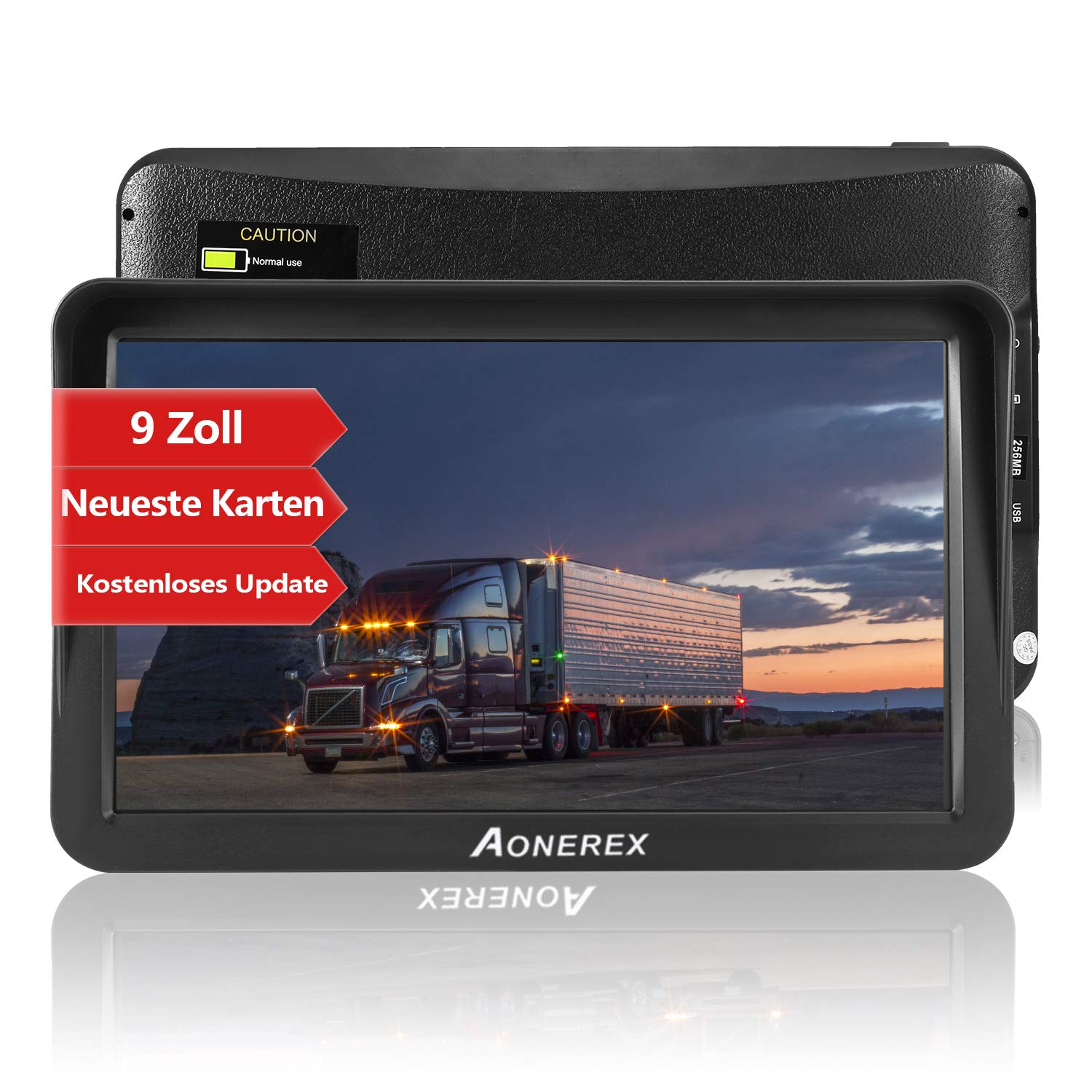 Buy Navigation for Trucks, Aonerex 9 Inch GPS Navigation Device for Car ...