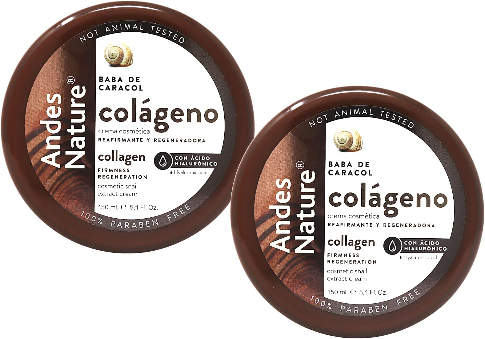 Amazon.com: Baba de Caracol Snail Cream With Collagen Regenerating ...