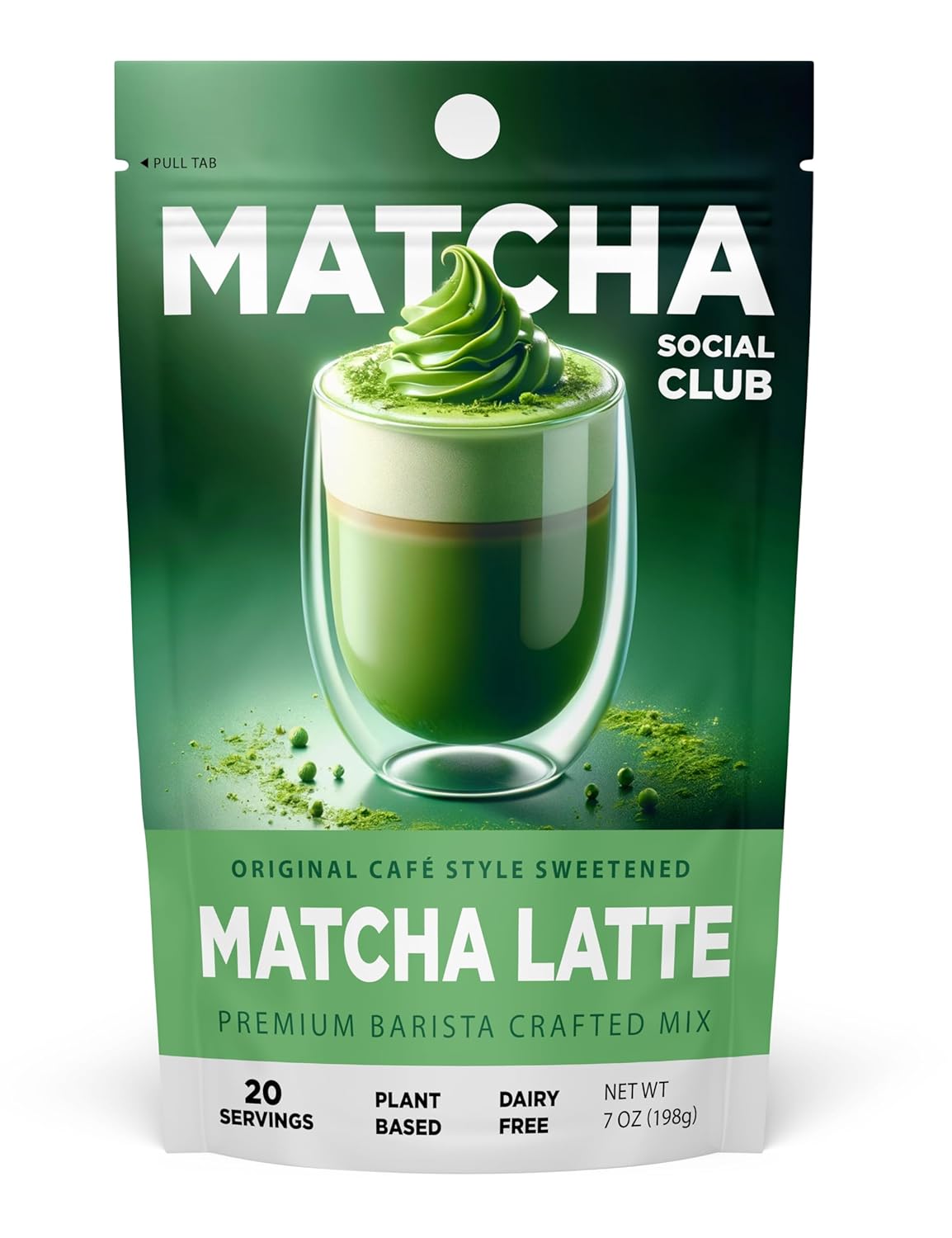 Amazon.com: Matcha Social Club - Premium Barista Matcha Latte Mix ...