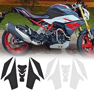 Amazon.com: Midimttop Motorcycle Tank Pad Sticker compatible for B&M&W ...