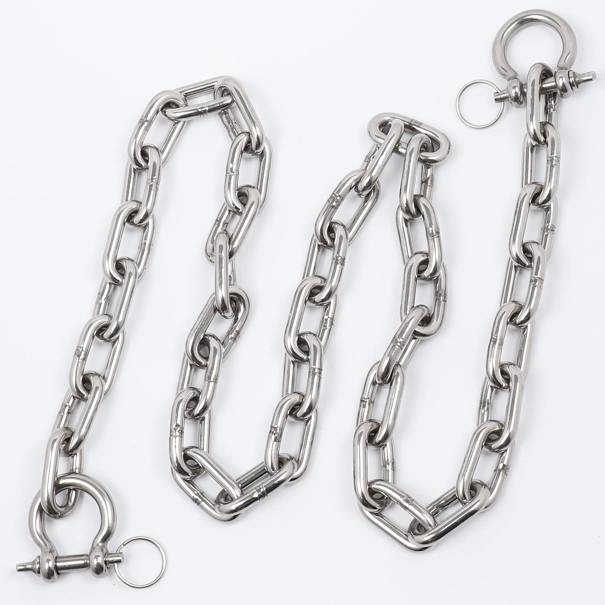 Snapklik.com : 316 Stainless Steel 4 Feet Boat Anchor Chain, Marine ...