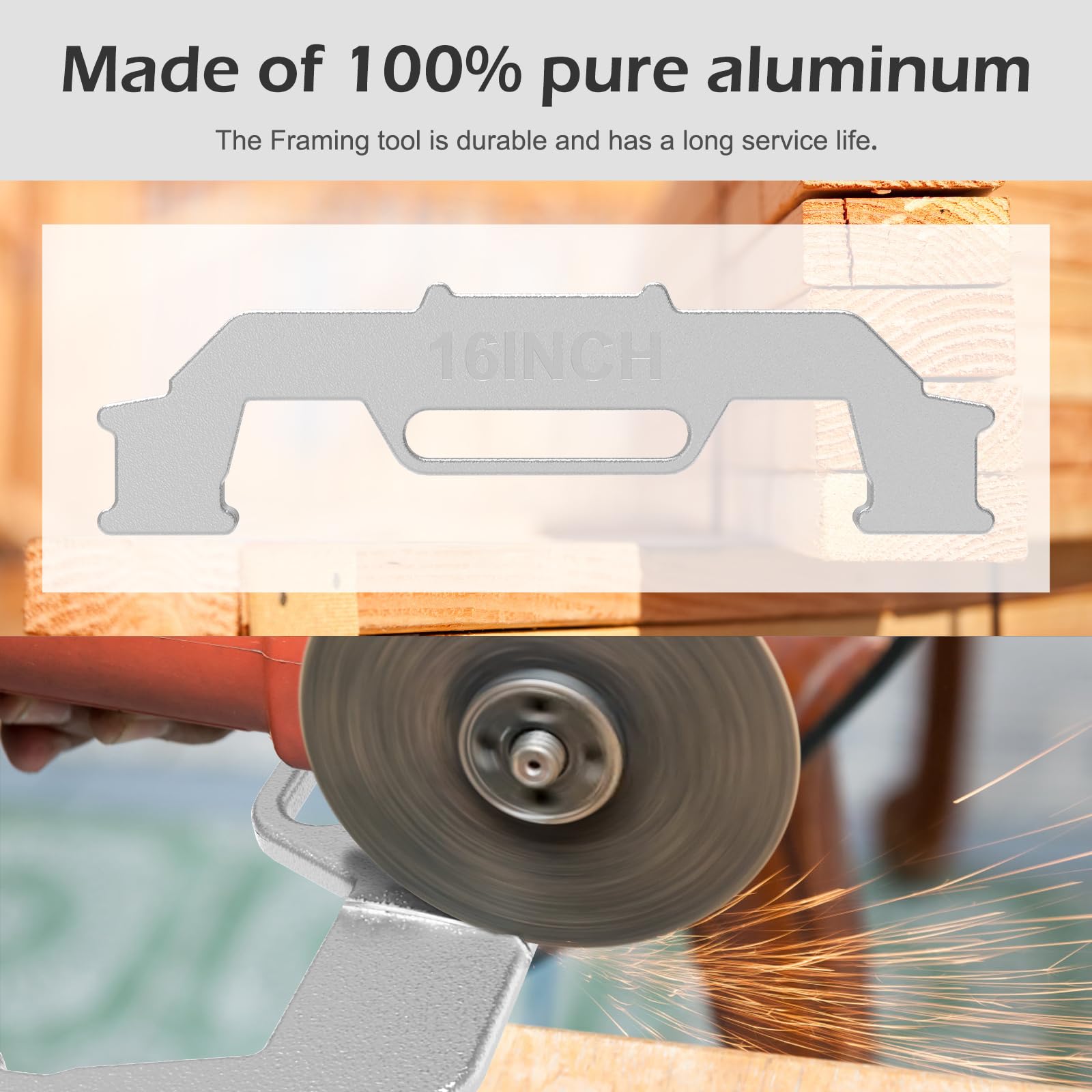 Snapklik.com : 16" Framing Tools,16 Inch On-Center Framing Layout Tool ...