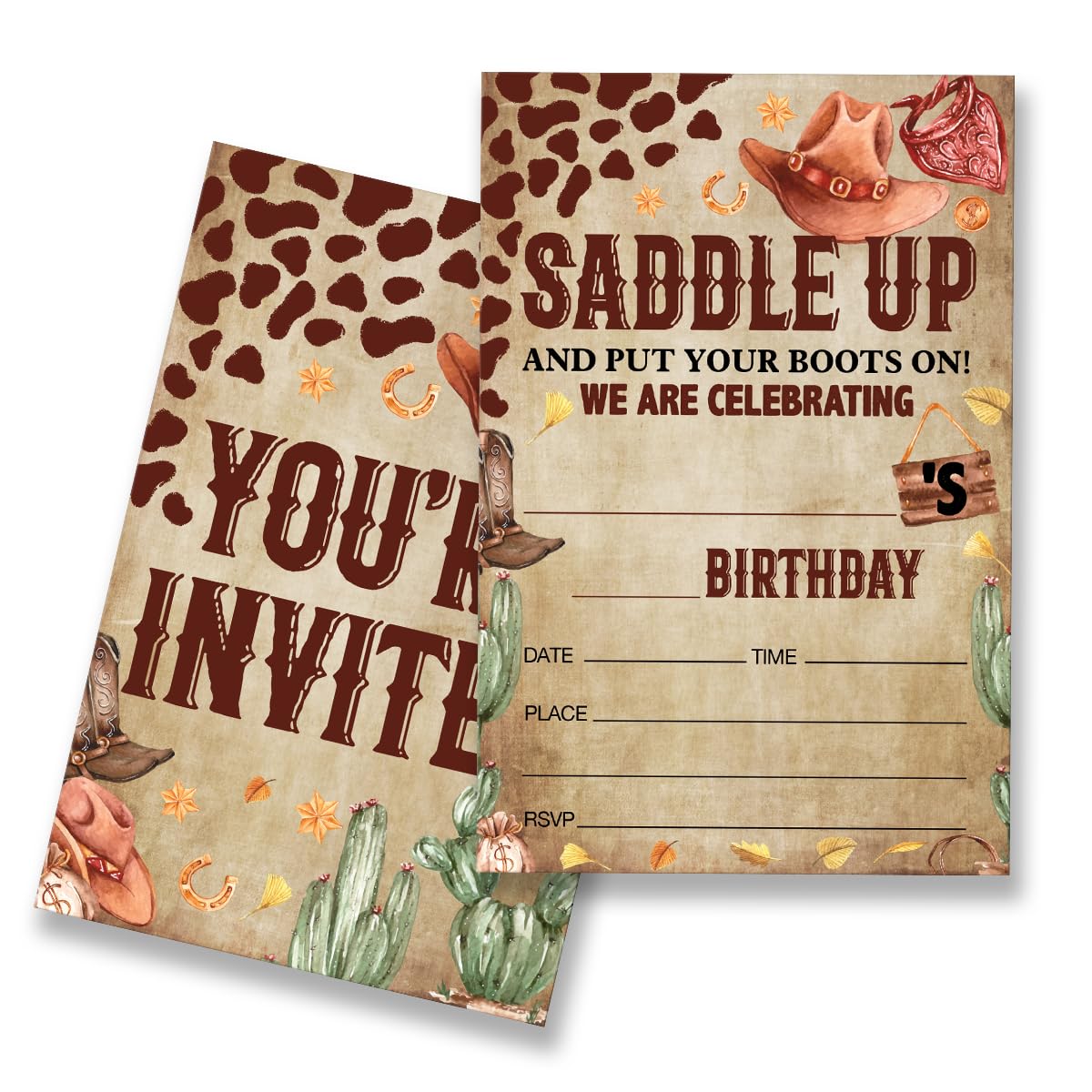 Wild West Party Invitations 7+ Saddle Up Wild West Theme Birthday