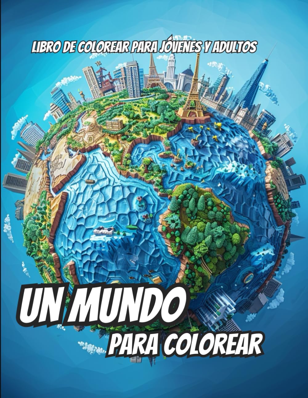 Amazon.com: Un mundo para colorear: Libro de colorear para jóvenes y ...