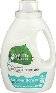 Amazon.com : SEVENTH GENERATION Sensitive Skin Baby Laundry Detergent ...