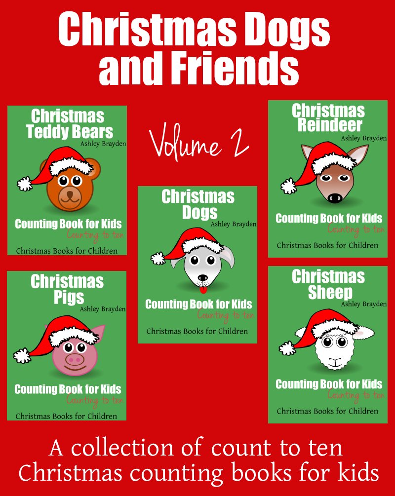 Amazon.com: Christmas Dogs and Friends: A collection of count to ten ...