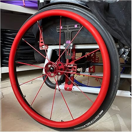 Amazon.com: WGLAWL 1 Pair Wheelchair Cover,24inch Silicone Wheelchair ...