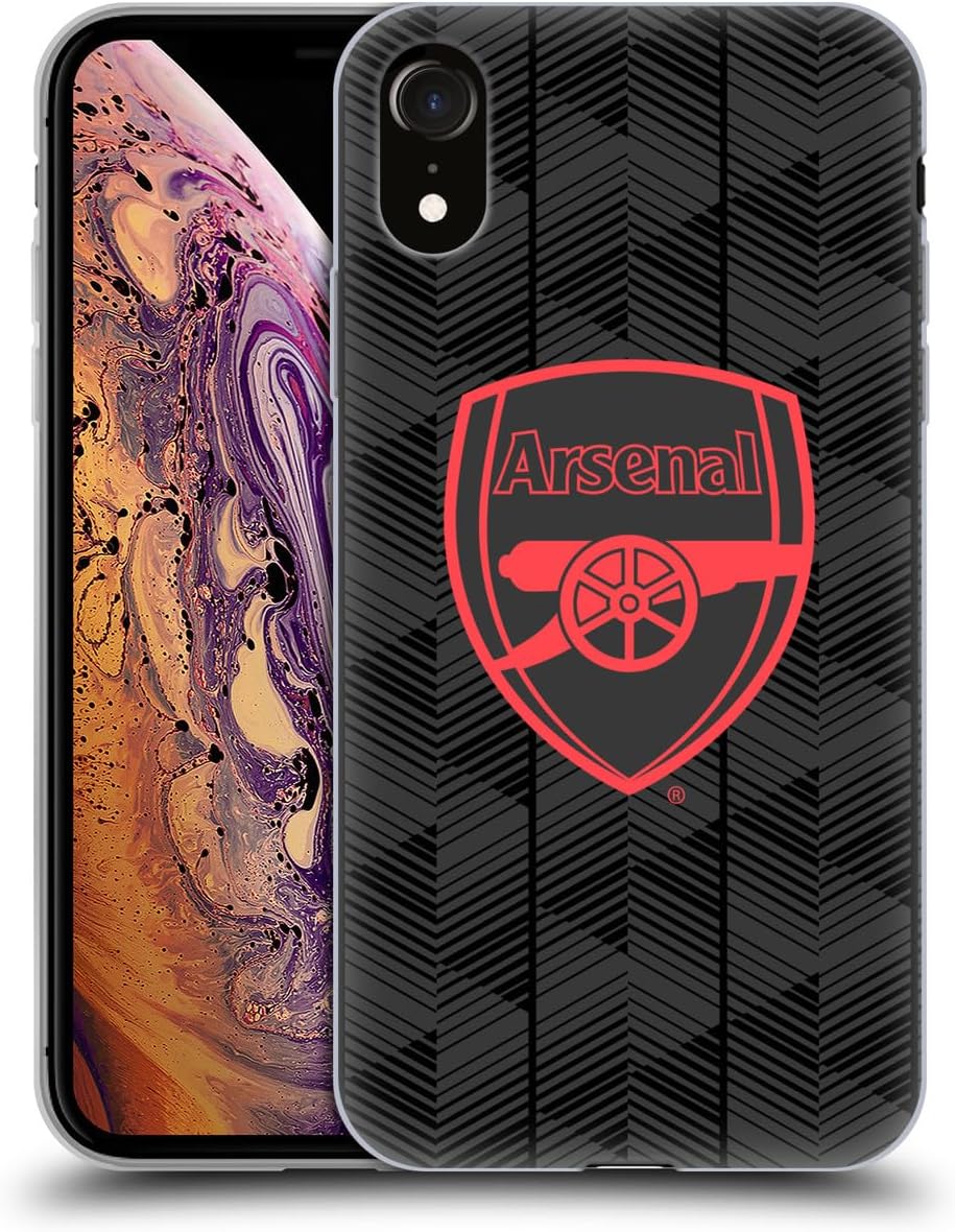 Amazon.com: Head Case Designs Officially Licensed Arsenal FC Black ...