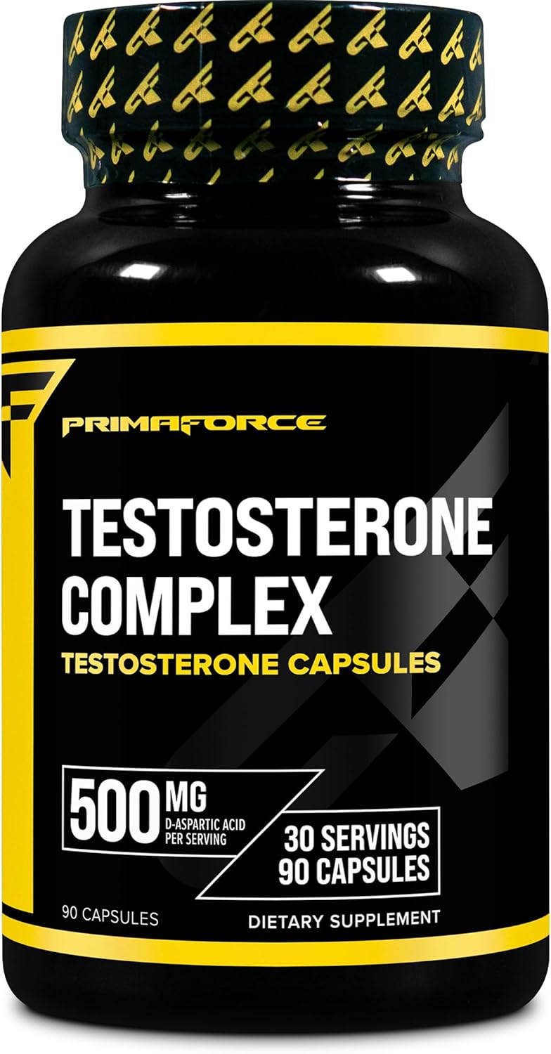 Amazon.com: Primaforce Testosterone Complex 90 Capsules, 500mg D ...