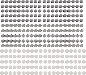 Amazon.co.jp: Blank Pins, 100 Sets Multipurpose Innovative Metal Button ...