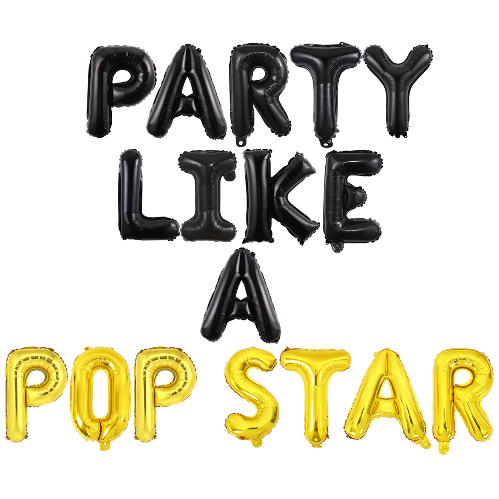 Amazon.com: Wonmelody Pop Star Birthday Decorations Party Like A Pop ...