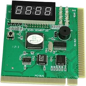 Amazon.com: PCI Computer 4 Digits Diagnostic Card Motherboard Analyzer ...