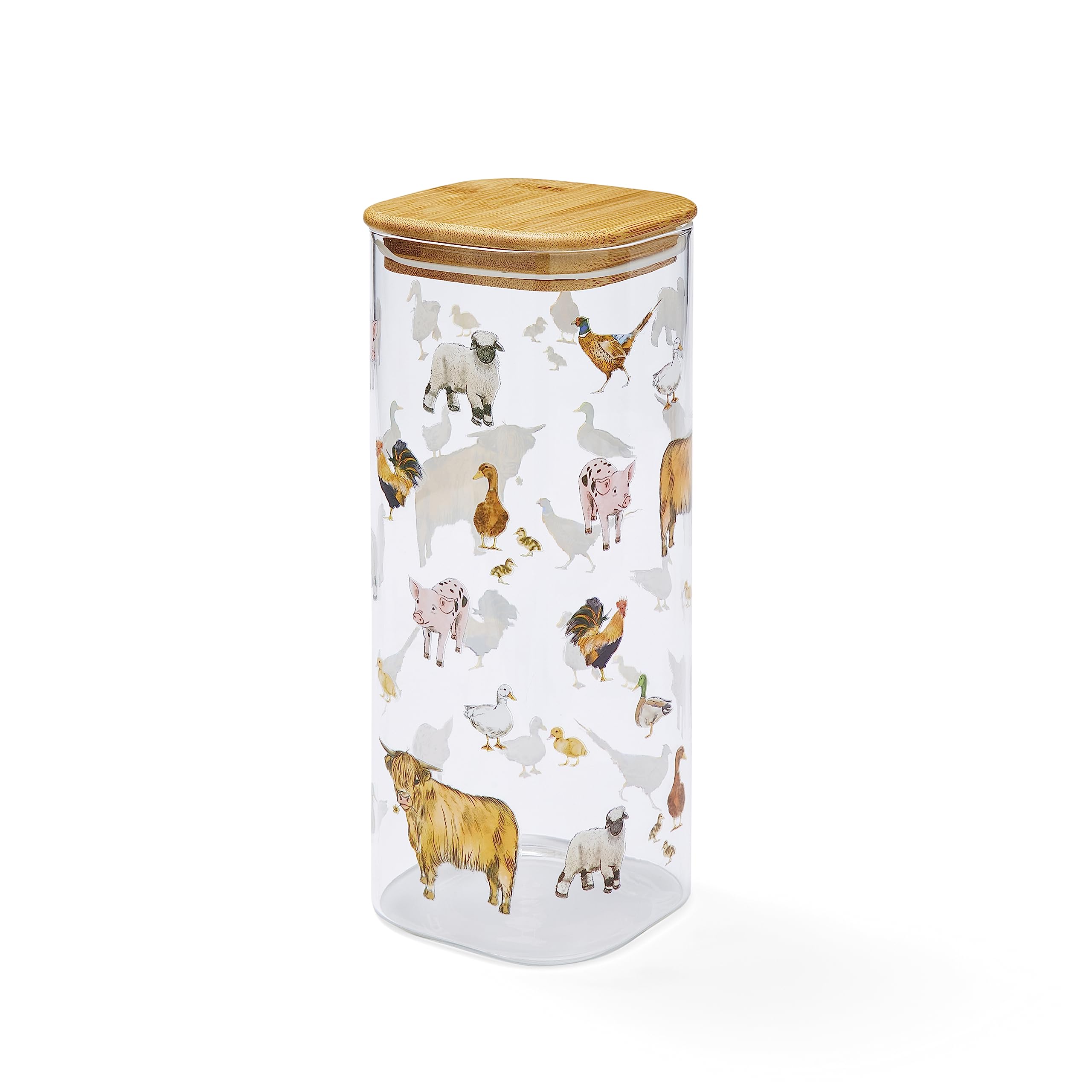 Cooksmart British Designed X-Large Glass Storage Jars | Glass Storage ...