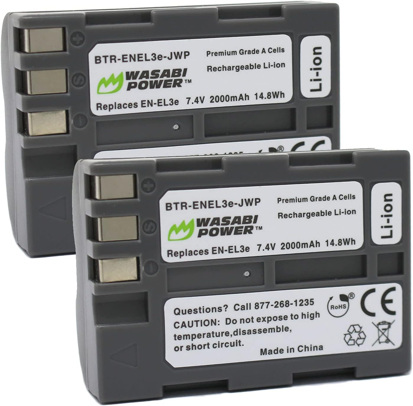 Amazon.com : Nikon MB-D80 Multi-Power Battery Pack for the Nikon D80 ...