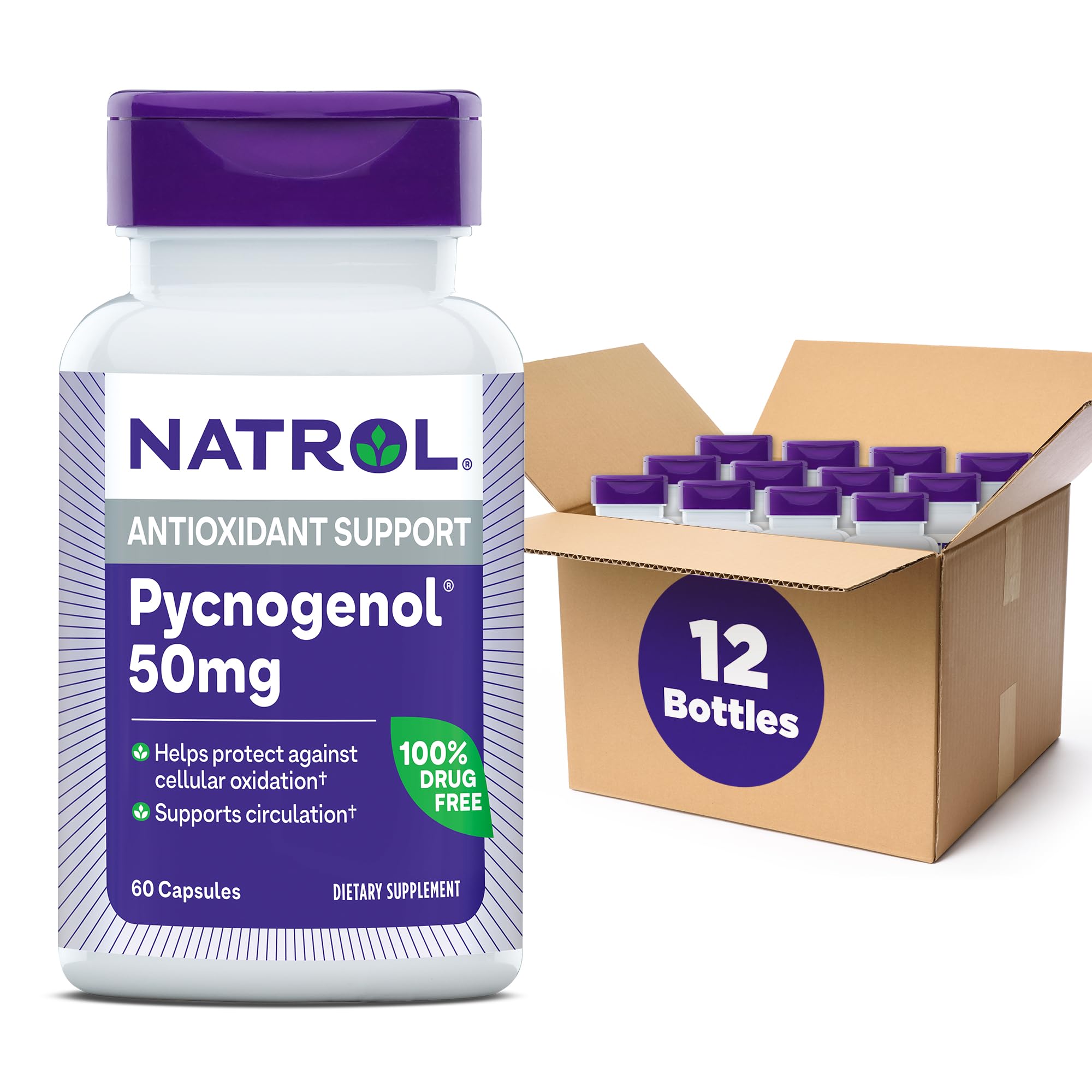 Snapklik.com : Natrol Pycnogenol Capsules, Antioxidant Protection ...