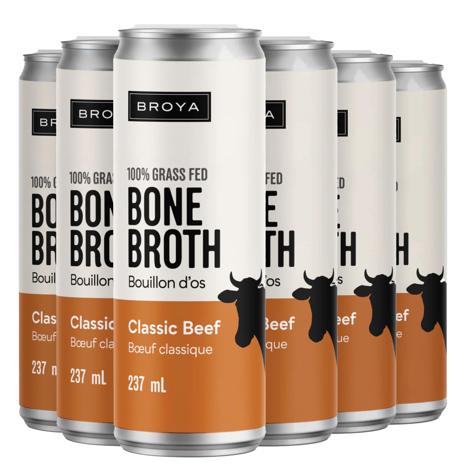 Broya Beef Bone Broth - Classic Beef Bone Broth - Keto and Paleo ...