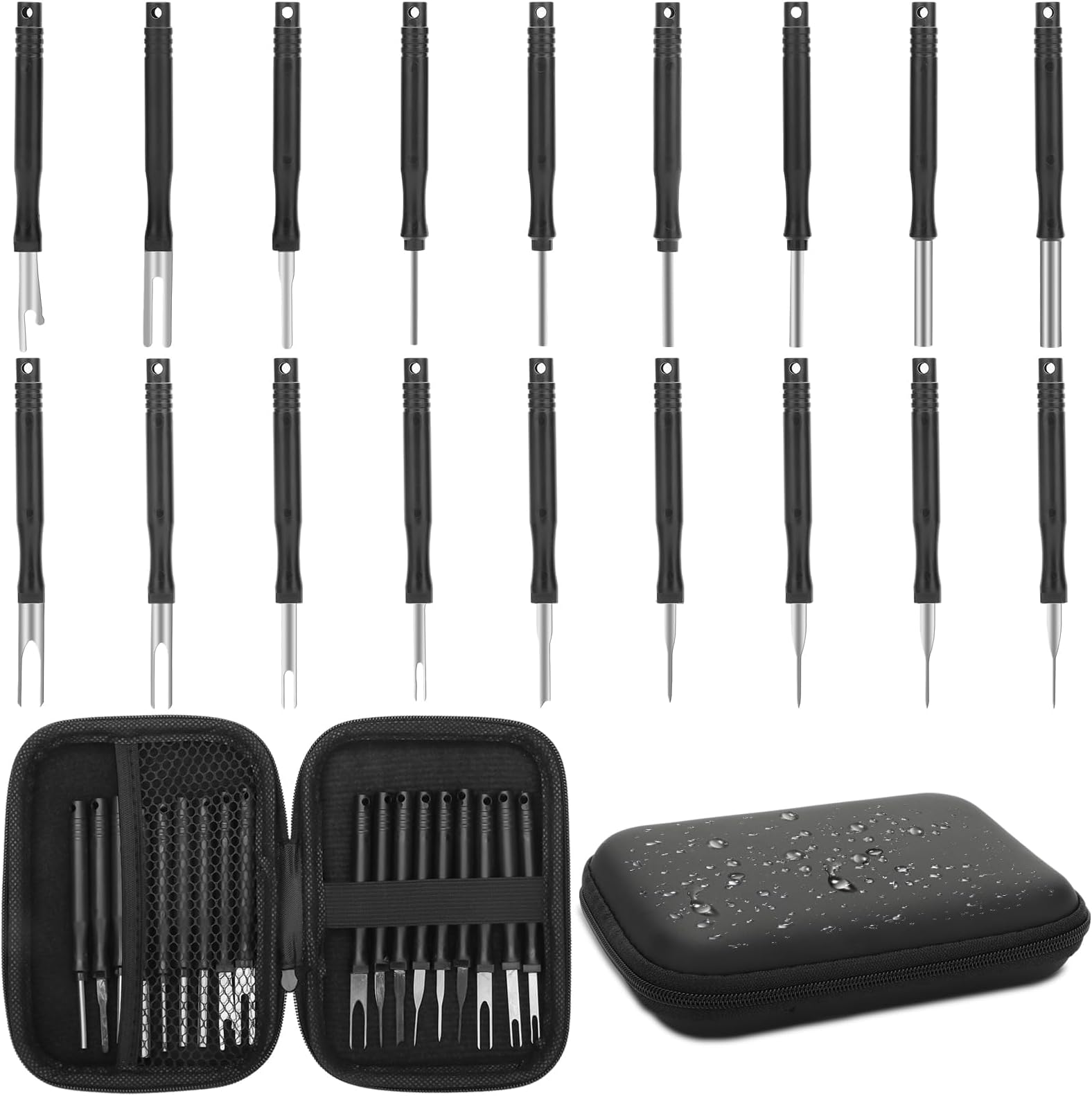 Amazon.com: Linkstyle 18PCS Upgraded Terminal Removal Tool Kit, Pin ...