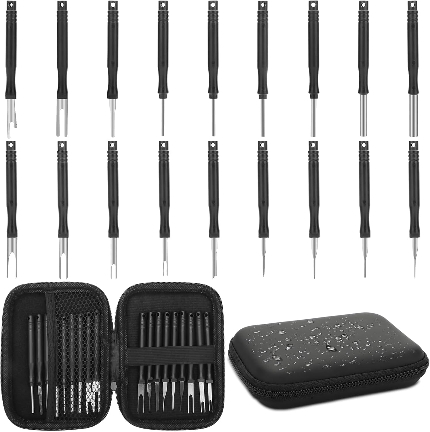 Amazon.com: Linkstyle 18PCS Upgraded Terminal Removal Tool Kit, Pin ...