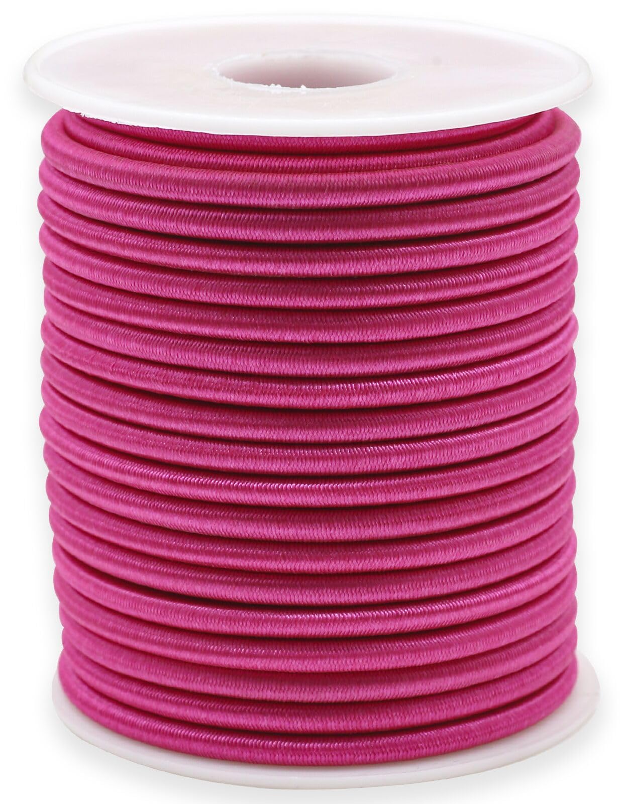Amazon.com: 4mm Thick Rose Elastic Cord for Sewing 5/32 inch 50ft ...